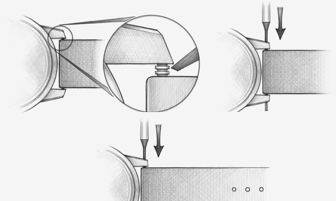 How to replace a watch strap