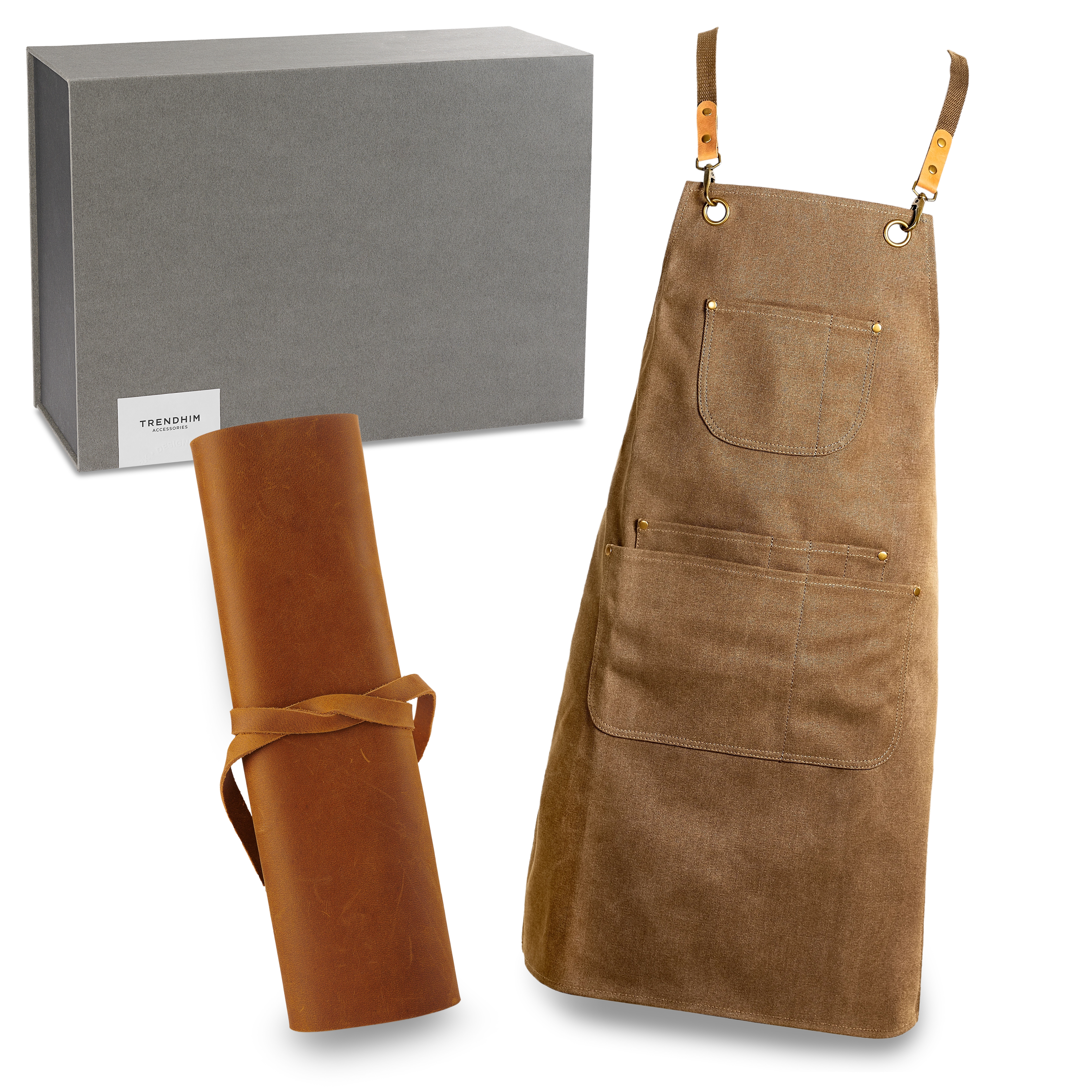 Geschenkset voor Fijnproevers | Leer en Canvas | Op voorraad | Trendhim