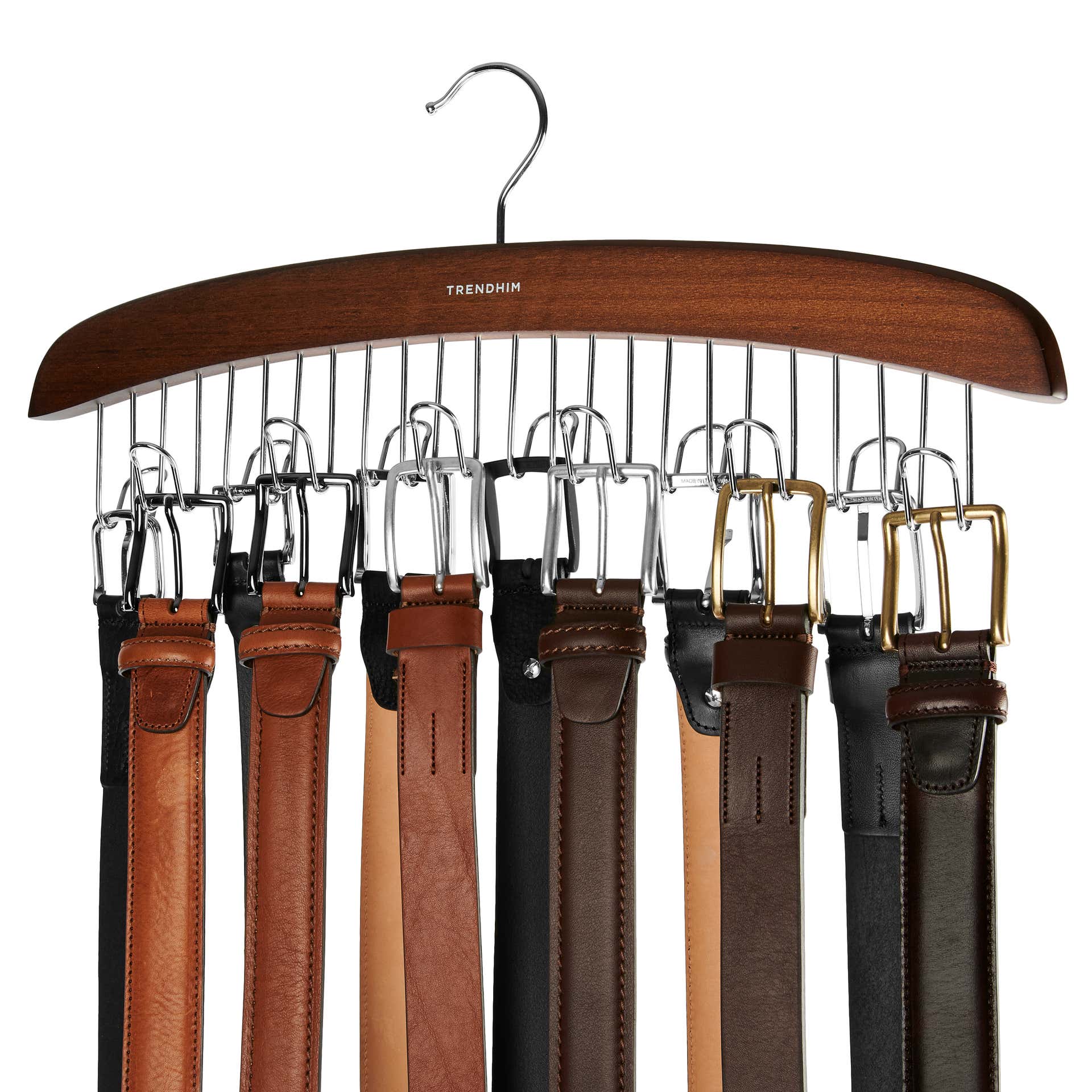 Wooden Belt Hanger | Trendhim | 365 day return policy