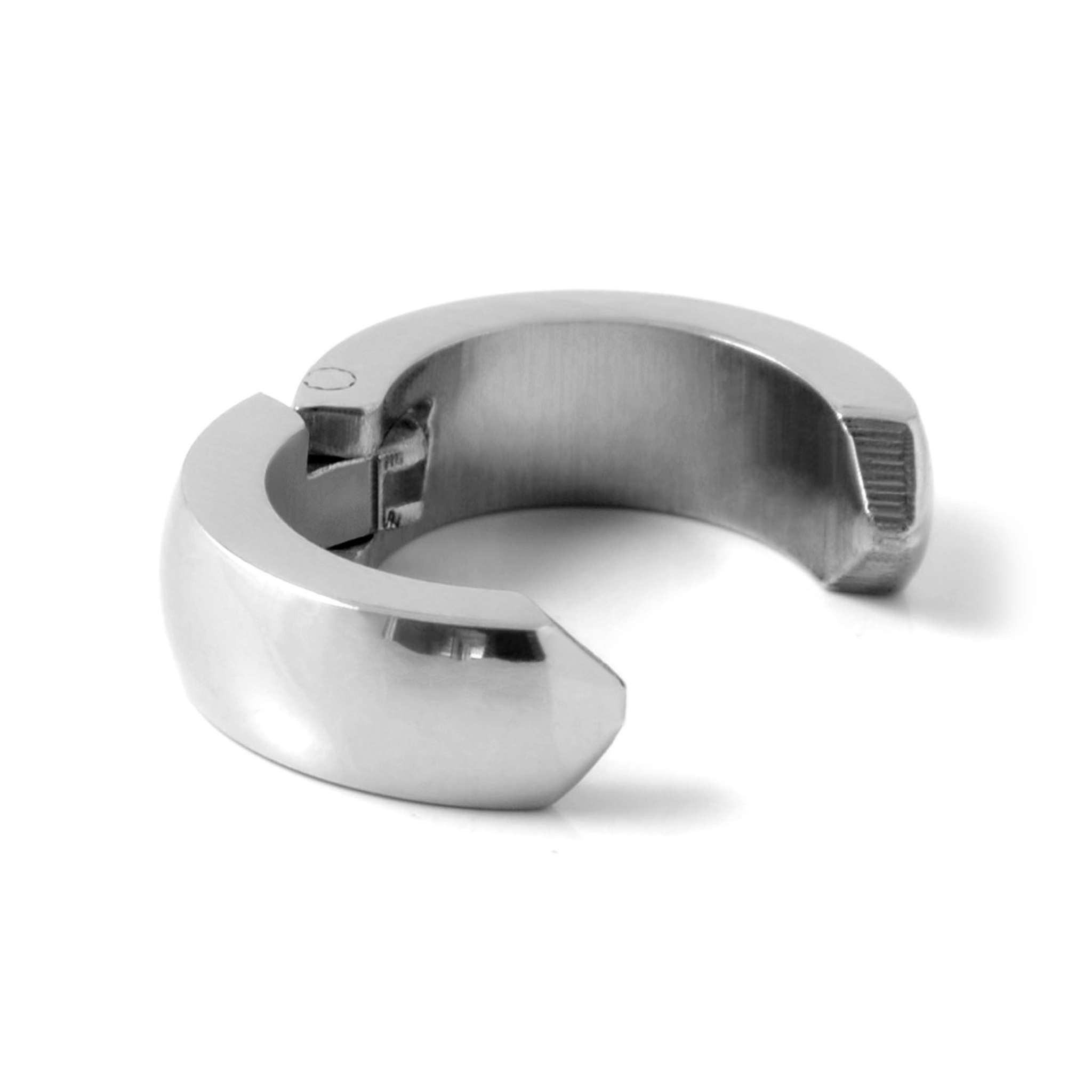 Round Steel Clip On Earring | In stock! | Fort Tempus