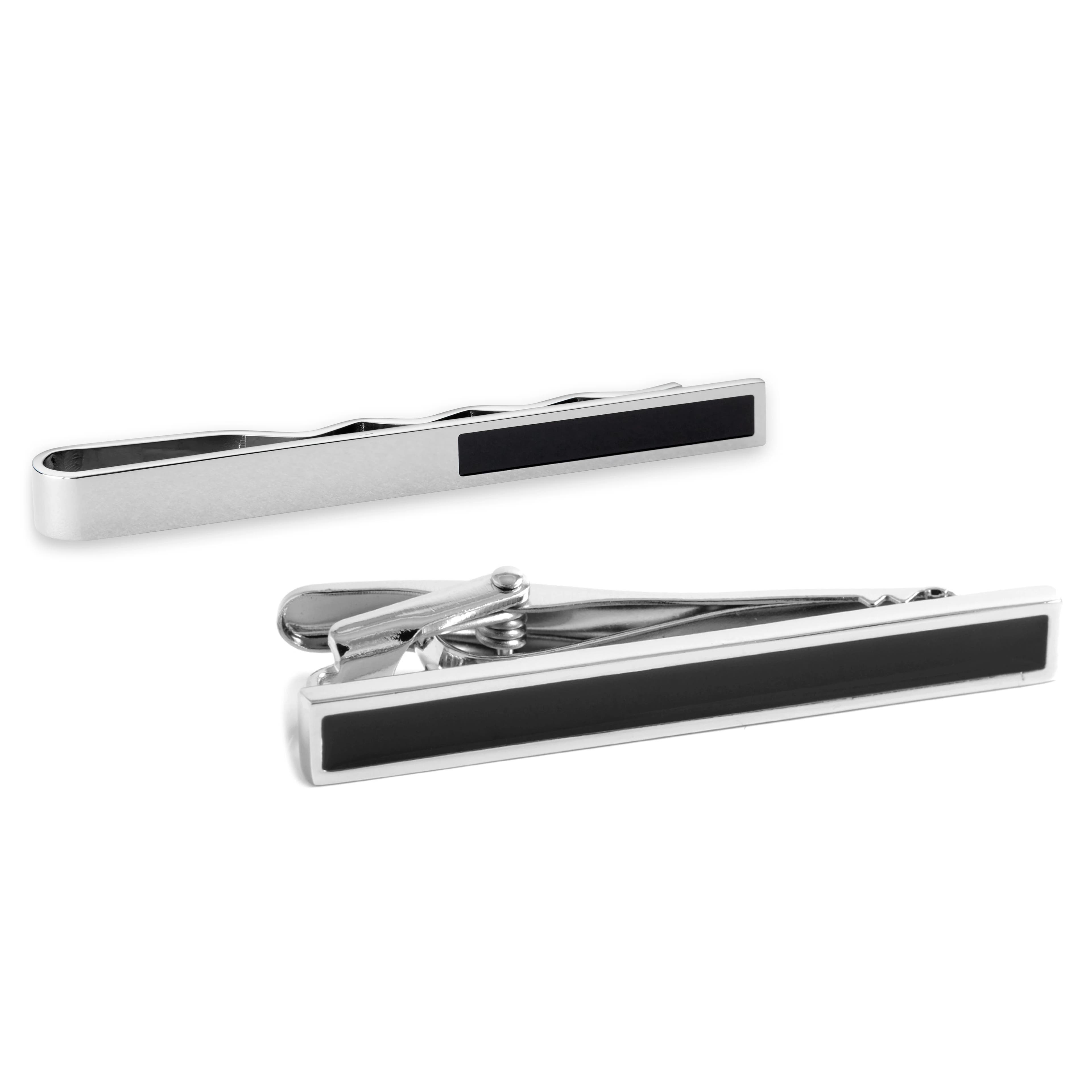Set de pinces à cravates couleur argent et noir | En stock! | Trendhim Set de pinces à cravates couleur argent et noir | En stock! | Trendhim