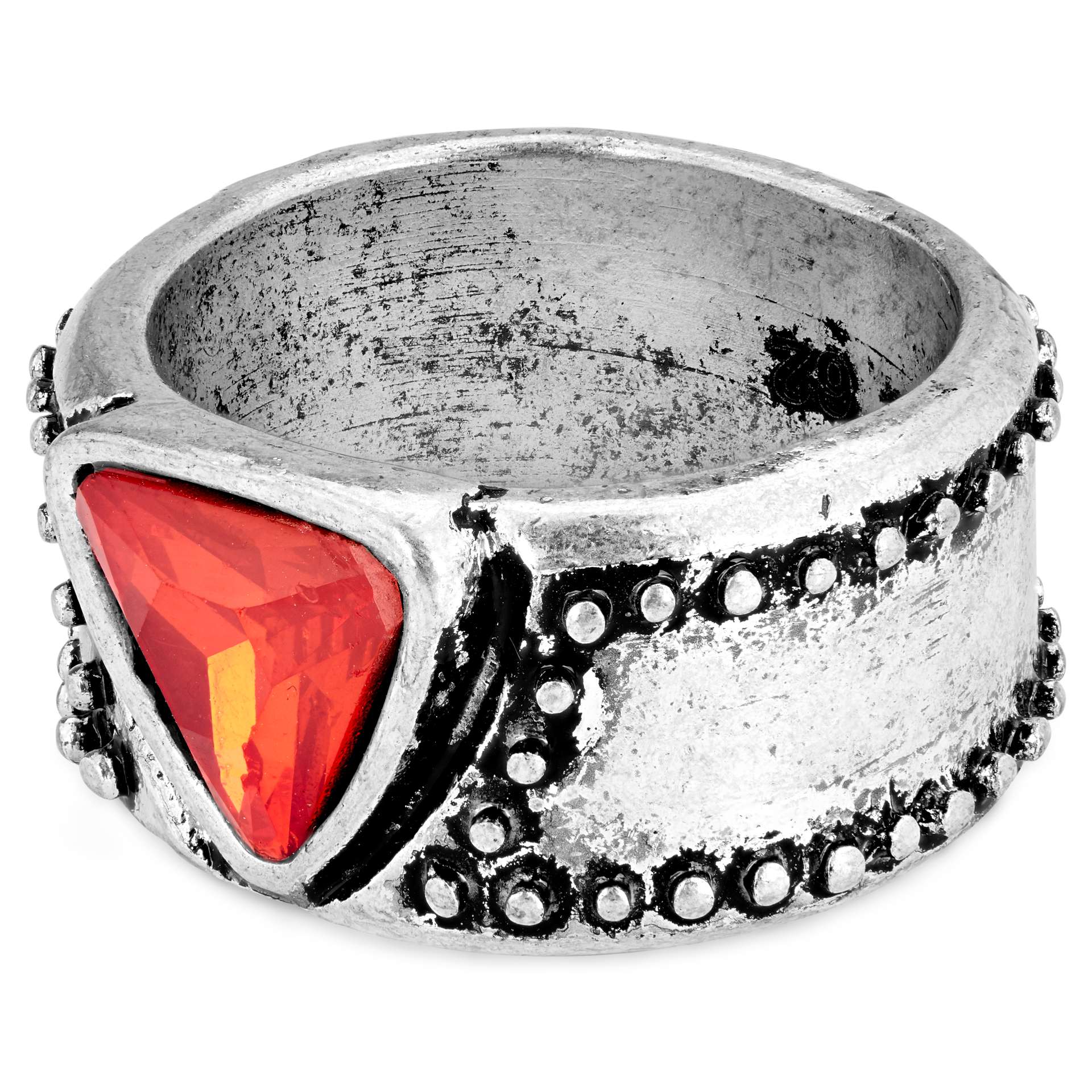 Red Marcel Ring | Moody Mason | 365 day return policy