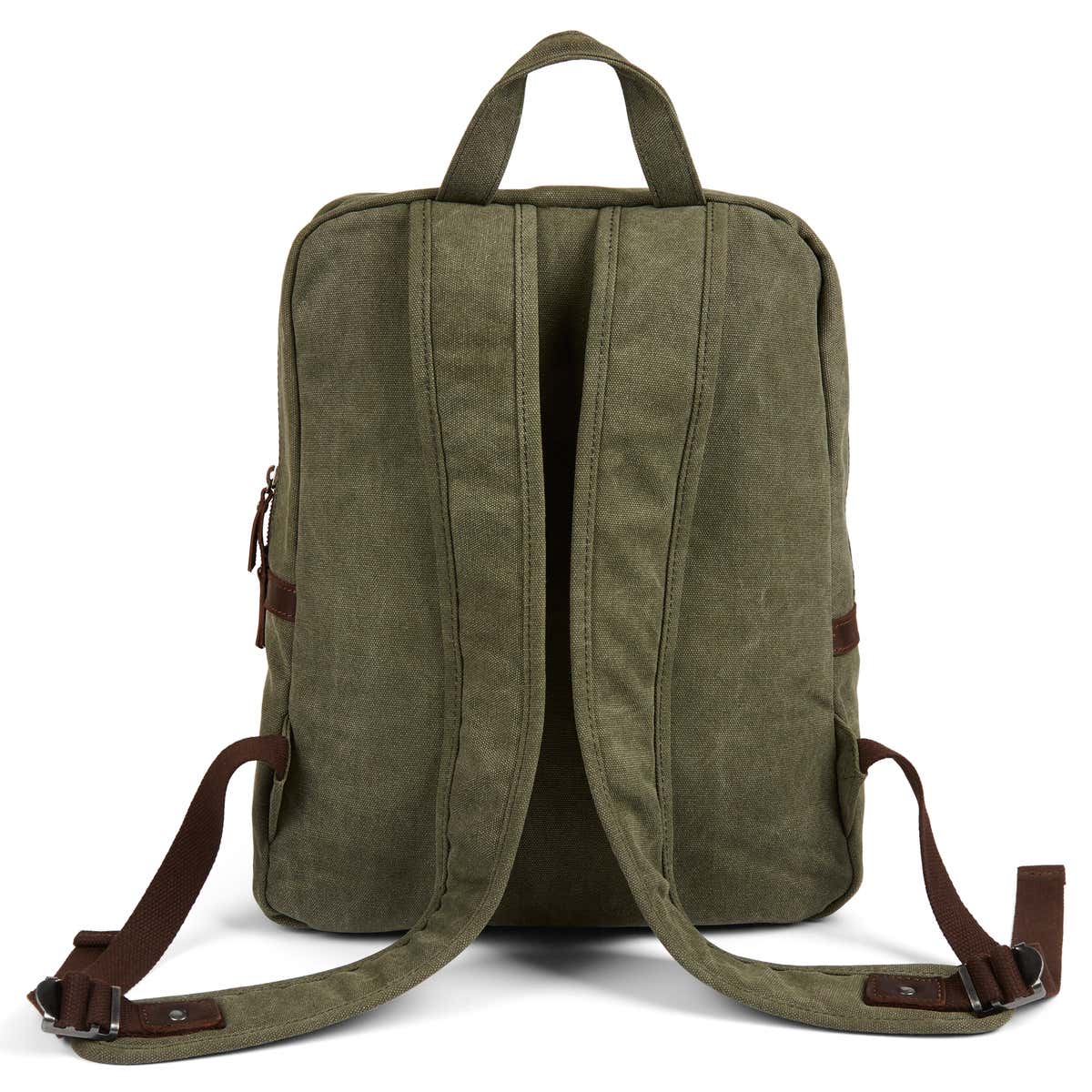 Tarpa | Olive Green & Dark Brown Backpack | In stock! | Salt & Hide