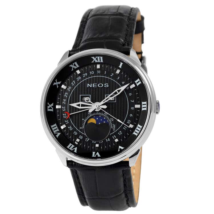 Black City Light Sapphire Watch | NEOS | Free shipping