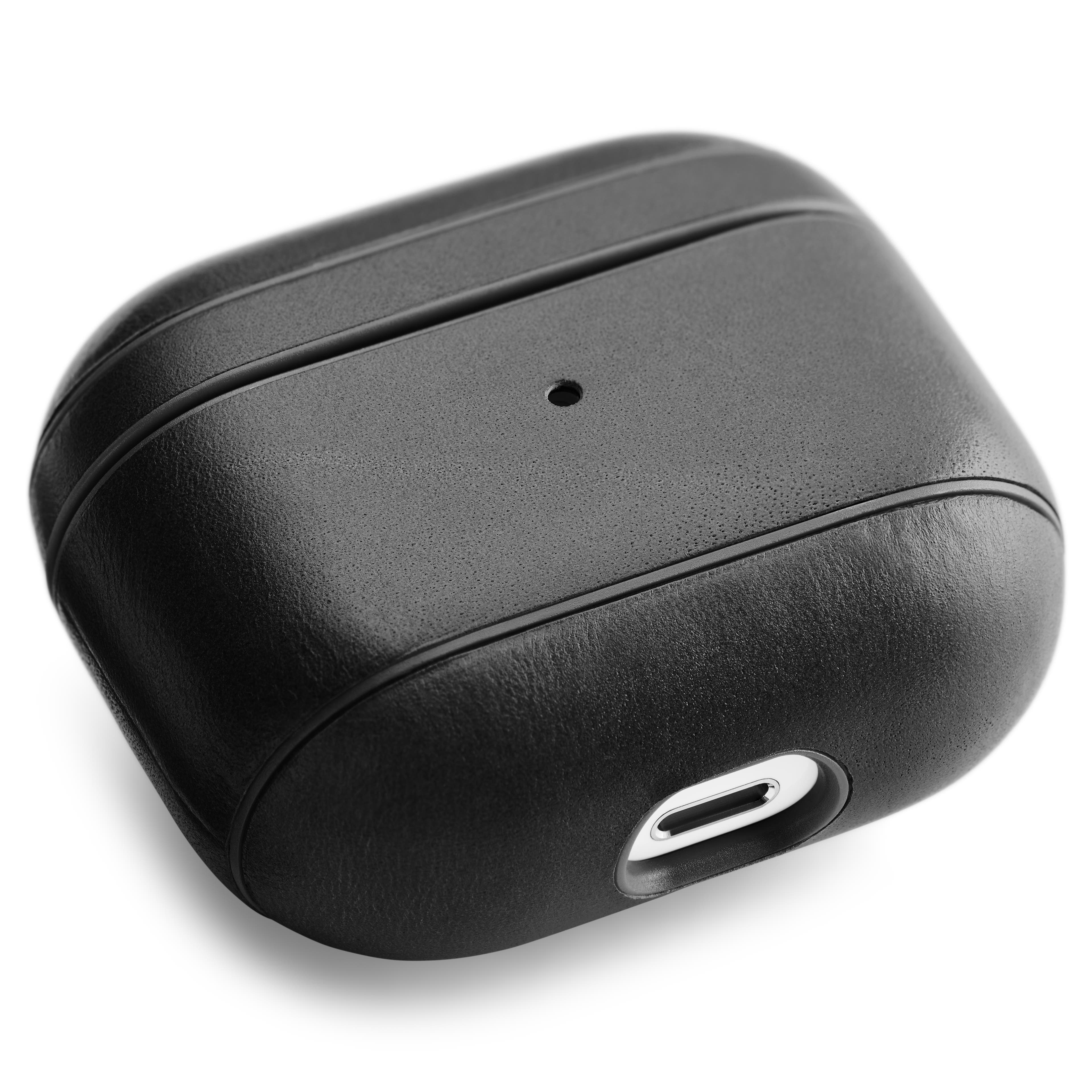 Airpods Pro Gen 2 Case Black Leather In Stock Trendhim