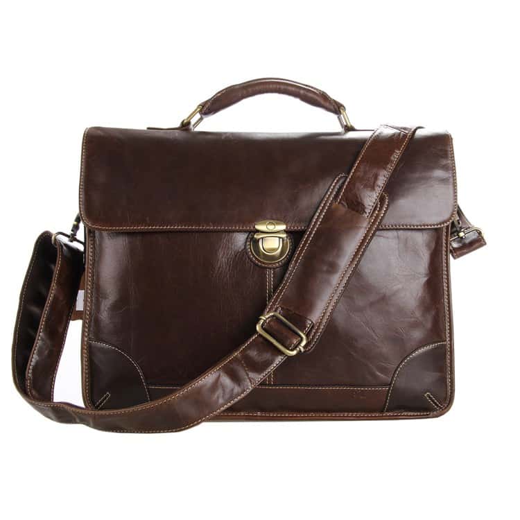 Classic Messenger Leather Case | In stock! | Delton Bags