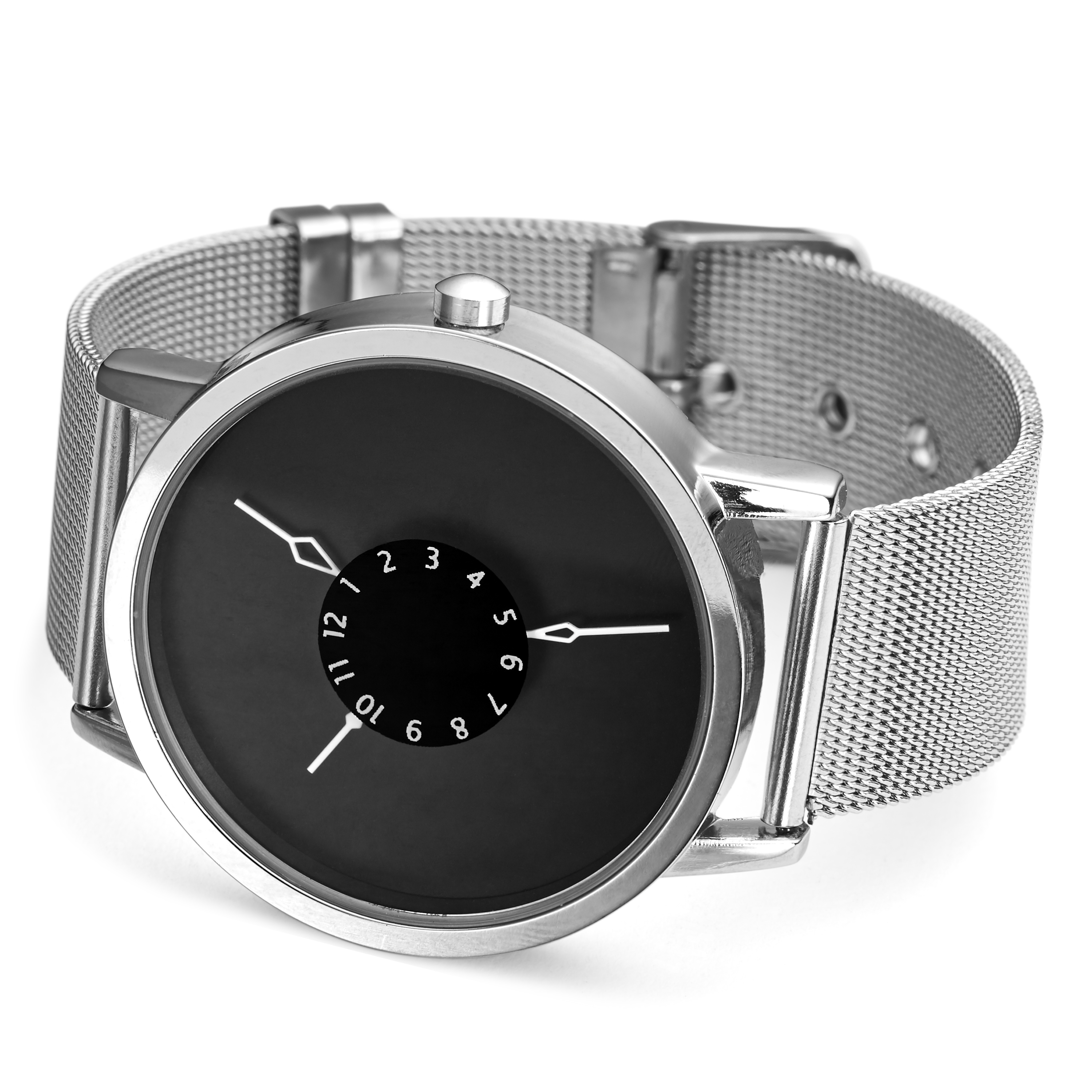 Silver-Tone Centrescope Watch | In stock! | Fort Tempus