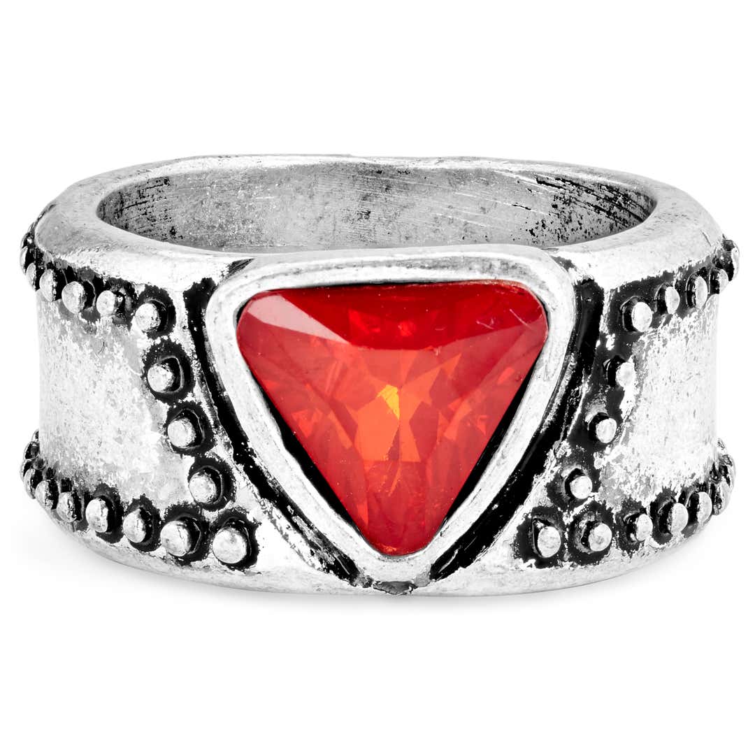 Red Marcel Ring | Moody Mason | 365 day return policy