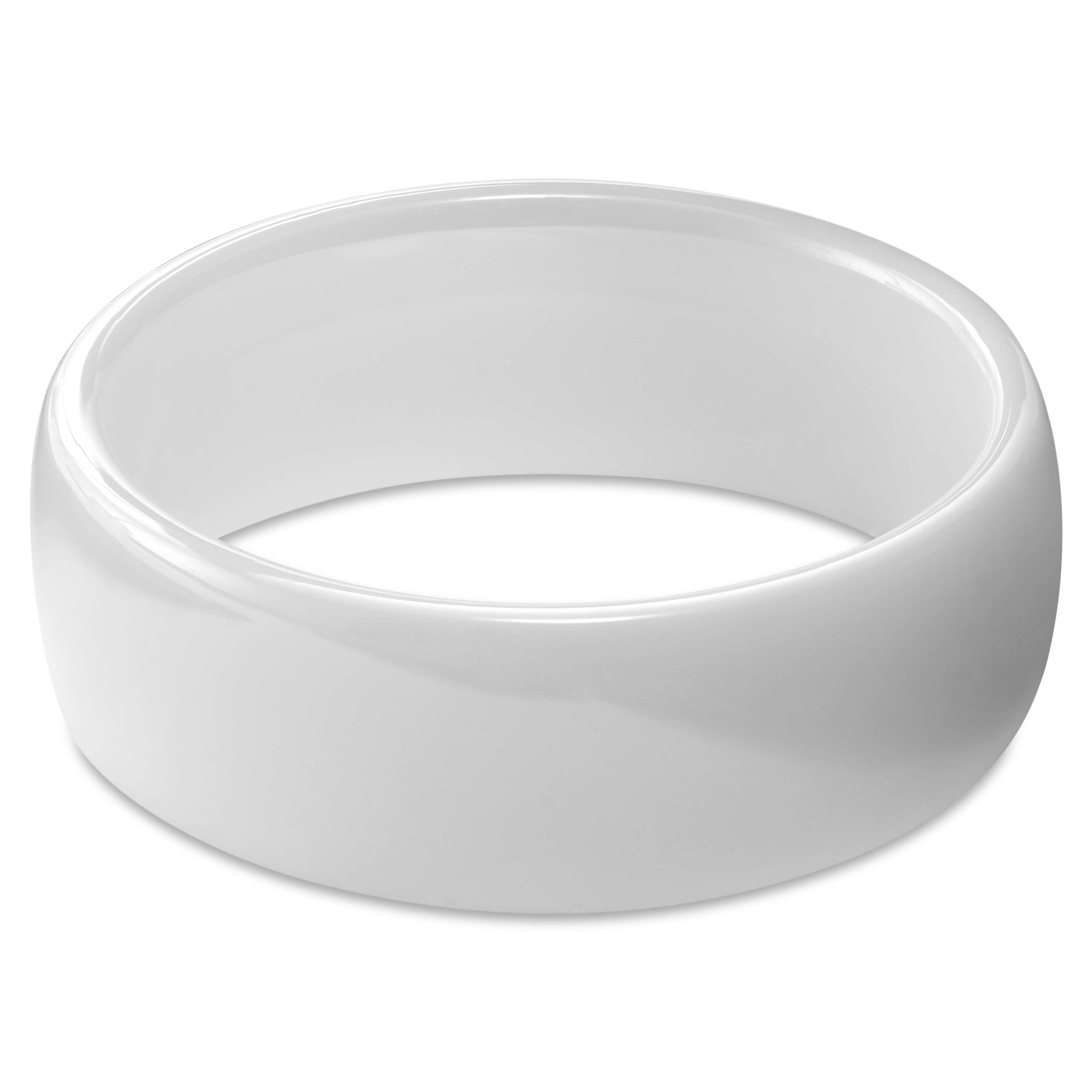 Polished White Ceramic Ring In Stock Lucleon polished-white-ceramic-ring-in-stock-lucleon