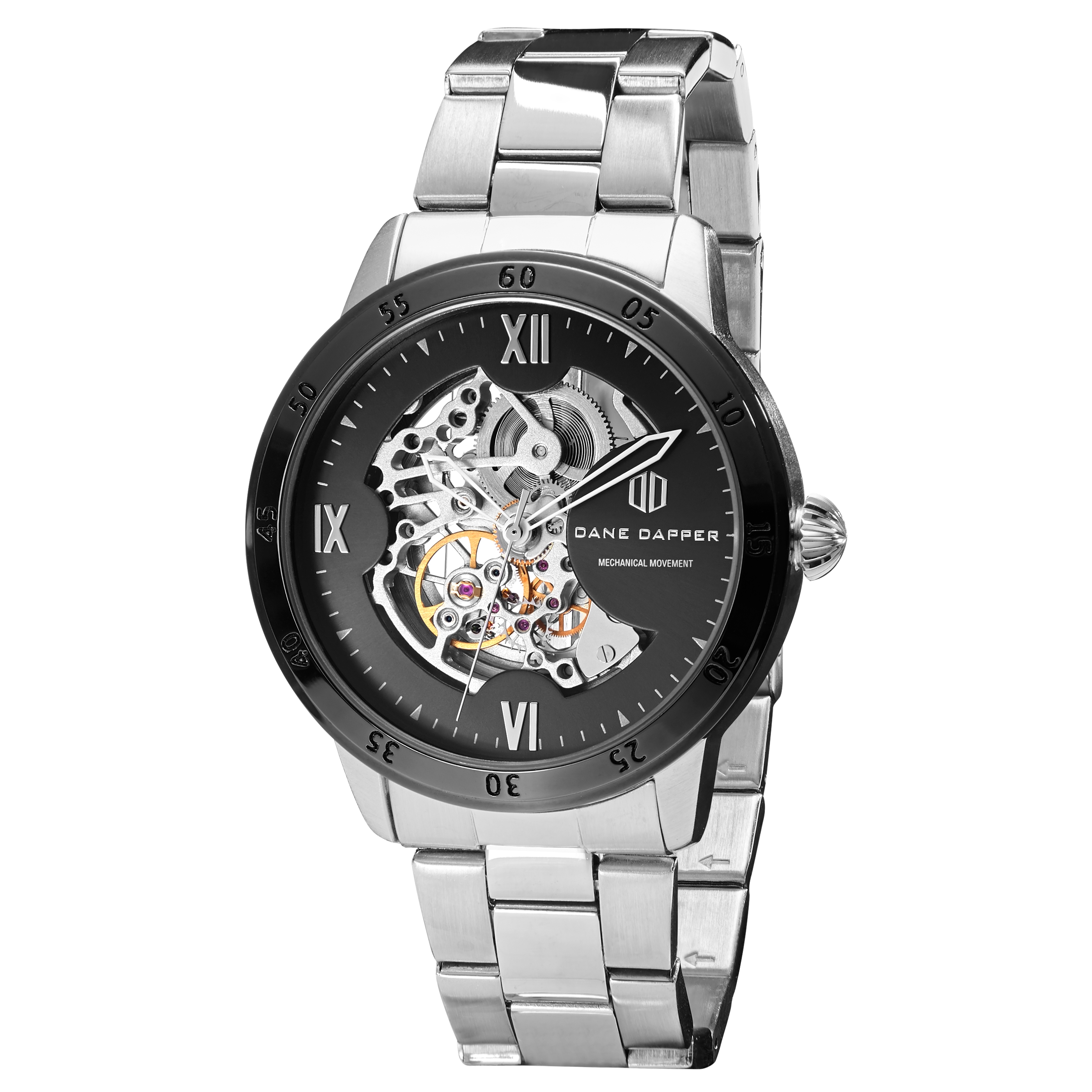 Black & Silver-Tone Dante Watch | In stock! | Apothecary87