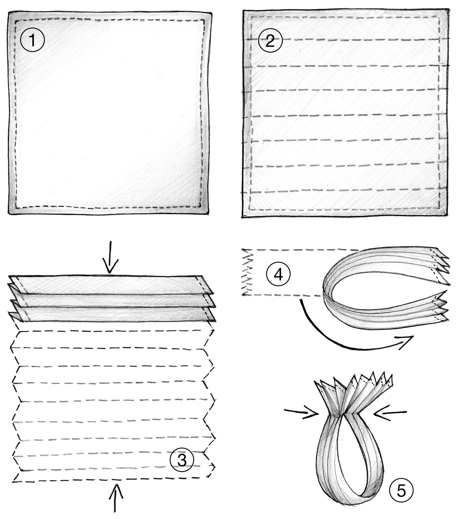 The Bouquet Pocket Square Fold