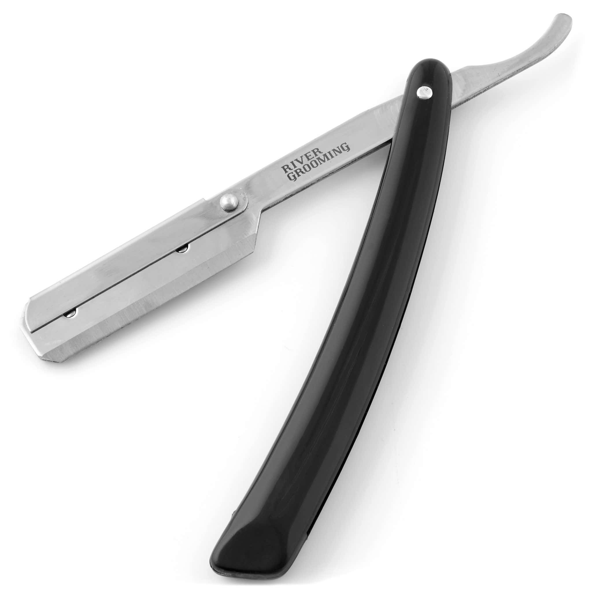 Modern Black Straight Razor For Disposable Blades | In stock! | River ...