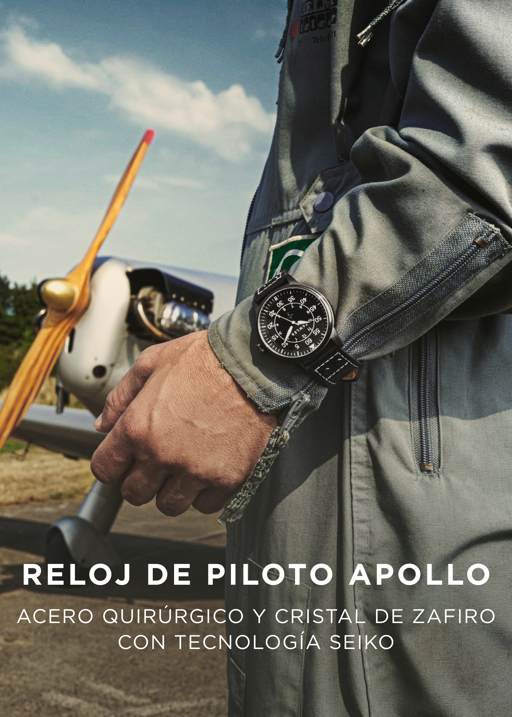 Reloj de piloto Apollo