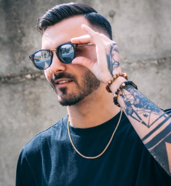 Len Silver-Tone Gravel Ring | In stock! | Lucleon