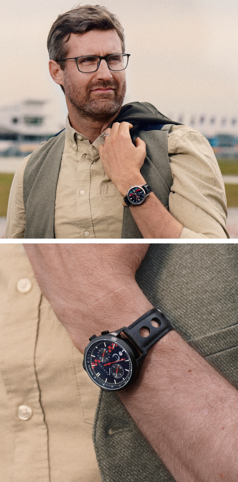 Classic racing inspired watches