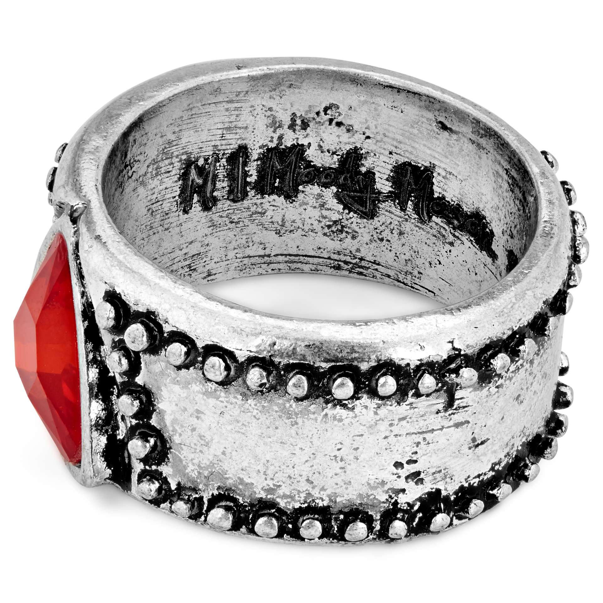 Red Marcel Ring | Moody Mason | 365 day return policy