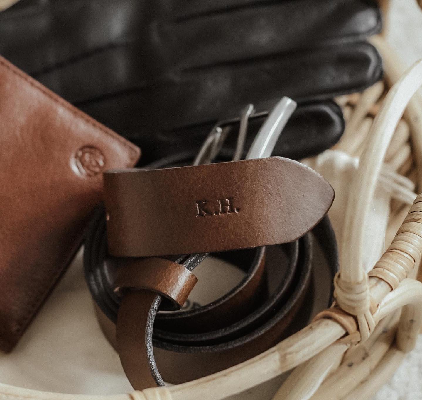 Personalised accessories for men - engraved, printed or debossed - Trendhim