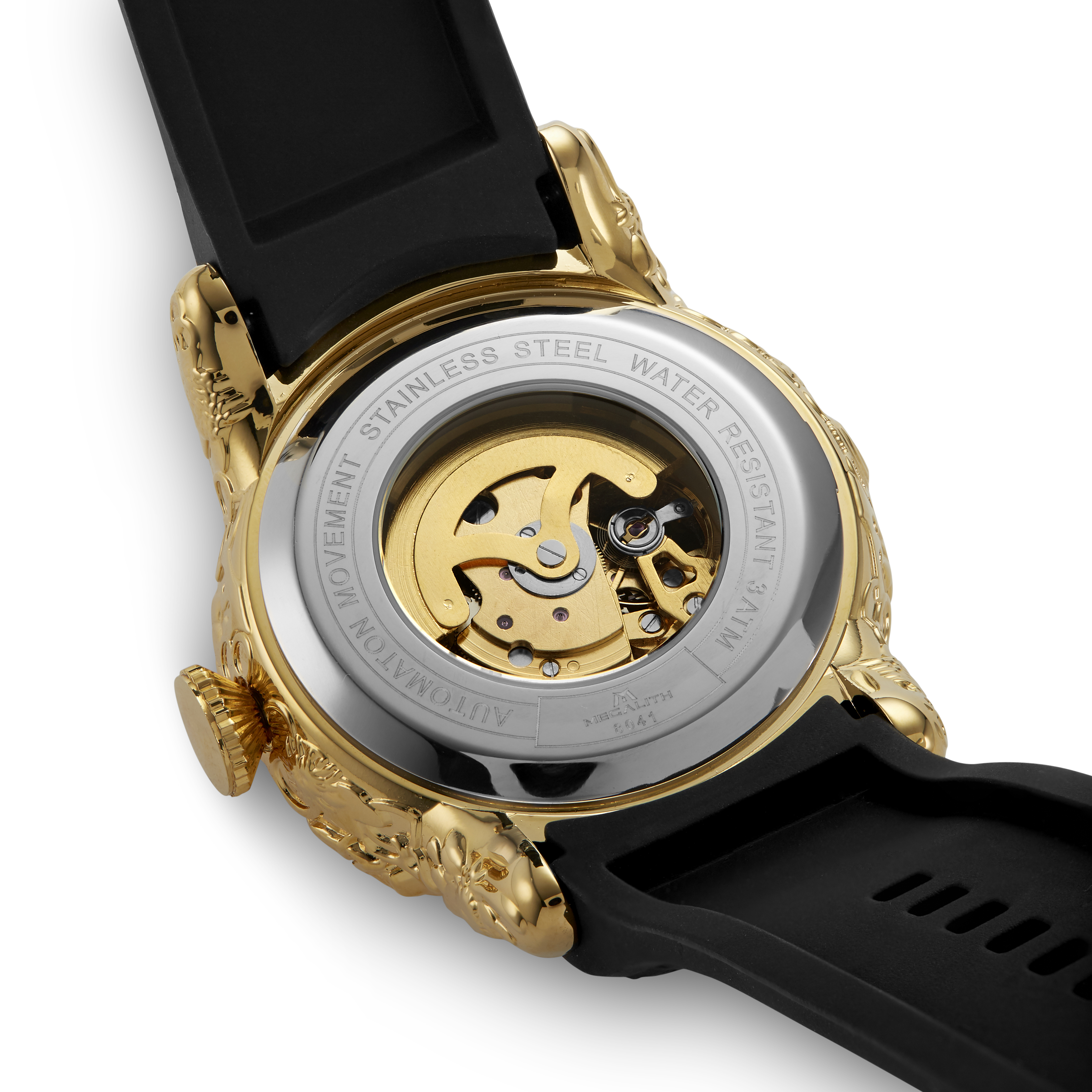 Goldfarbene Drachen Armbanduhr | Auf Lager! | Fort Tempus