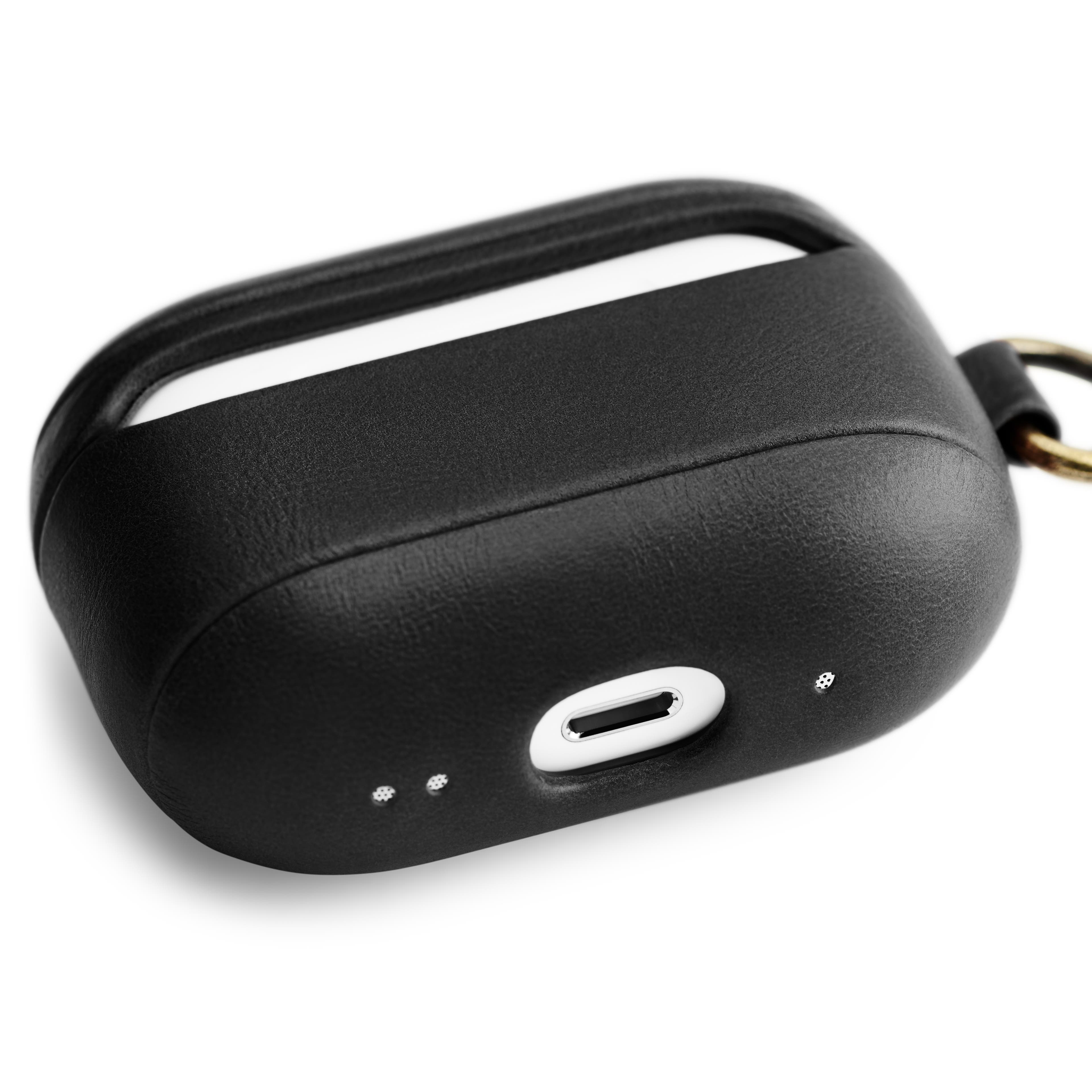 AirPods Pro Gen 2 Hoesje Zwart Leer Op Voorraad Trendhim airpods-pro-gen-2-hoesje-zwart-leer-op-voorraad-trendhim