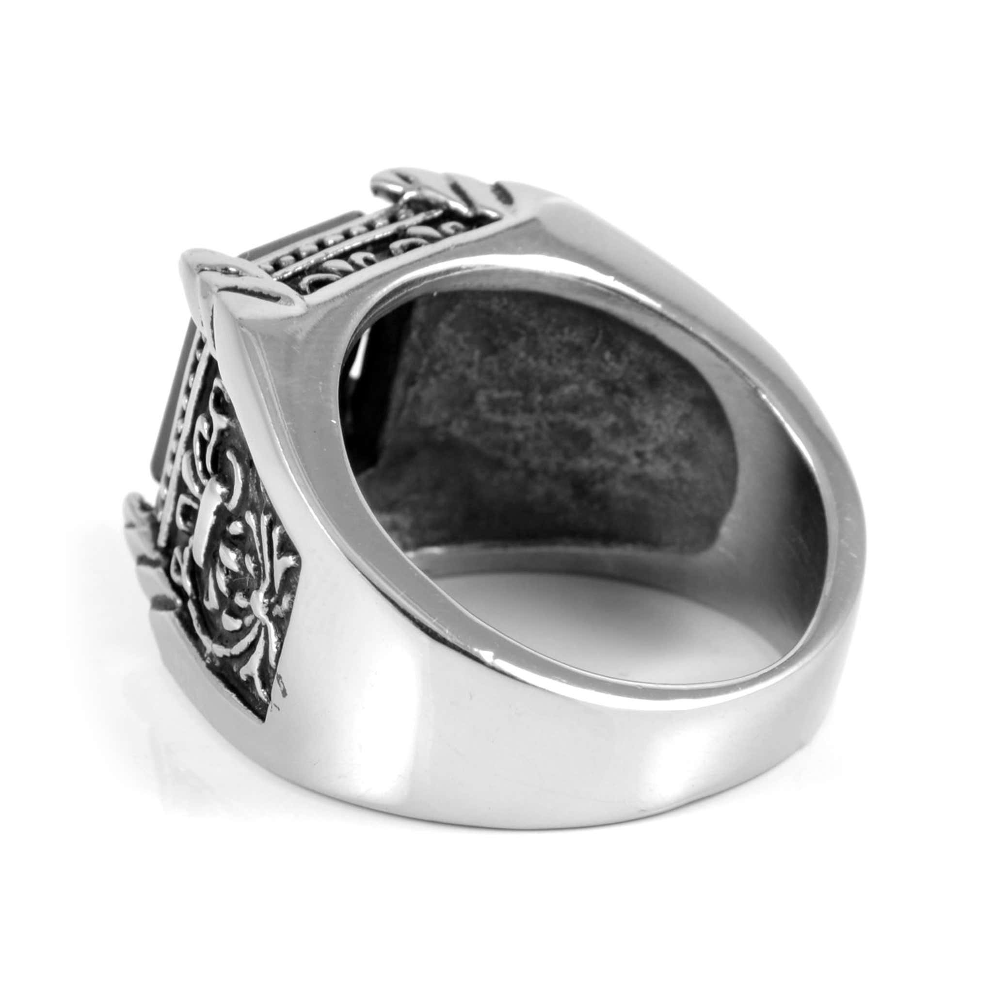 Roman Senator Steel Ring | In stock! | SteelCZ