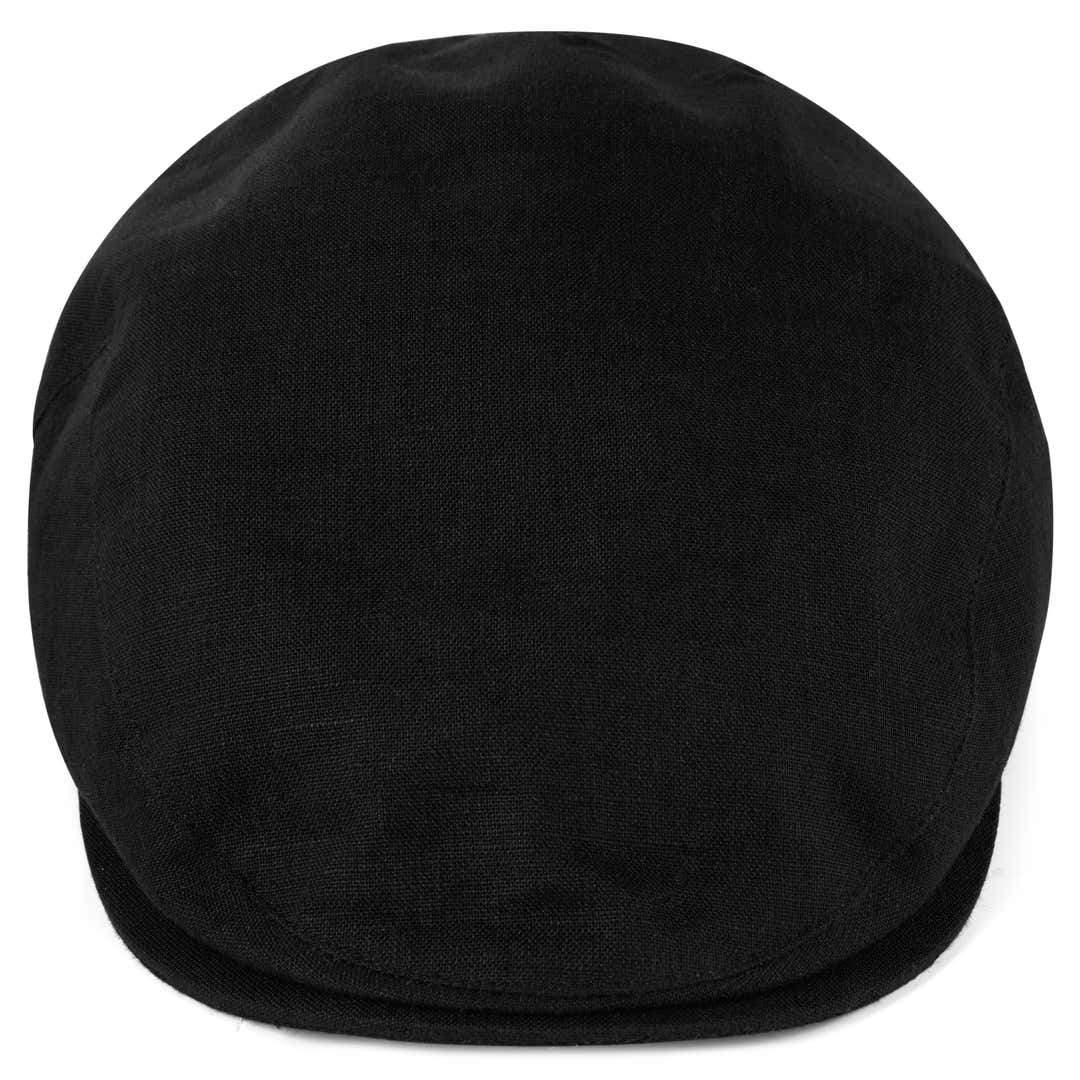Lory Black Flat Cap | Fawler | Free shipping