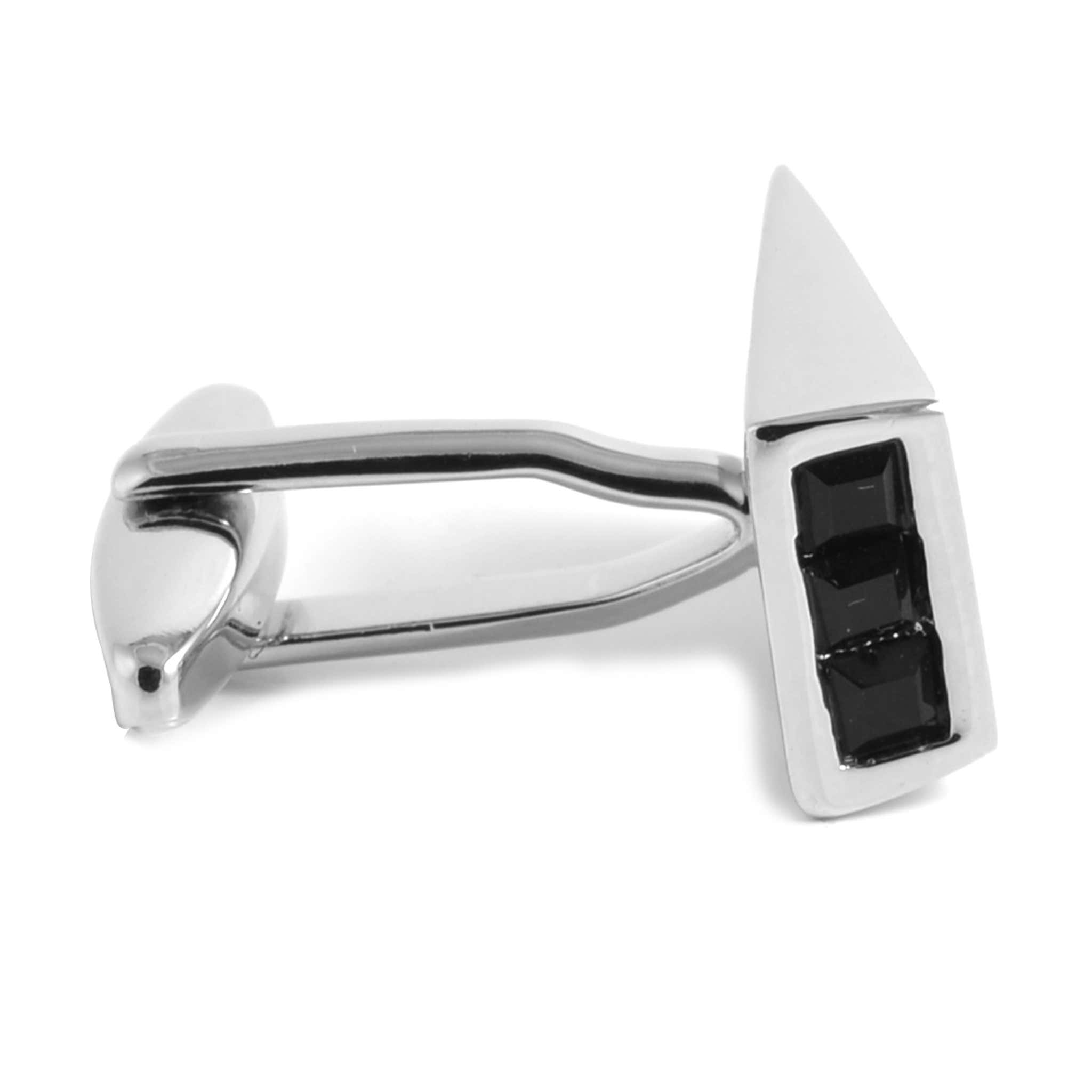 Racer Black Diamonds Cufflinks In Stock Warren Asher racer-black-diamonds-cufflinks-in-stock-warren-asher
