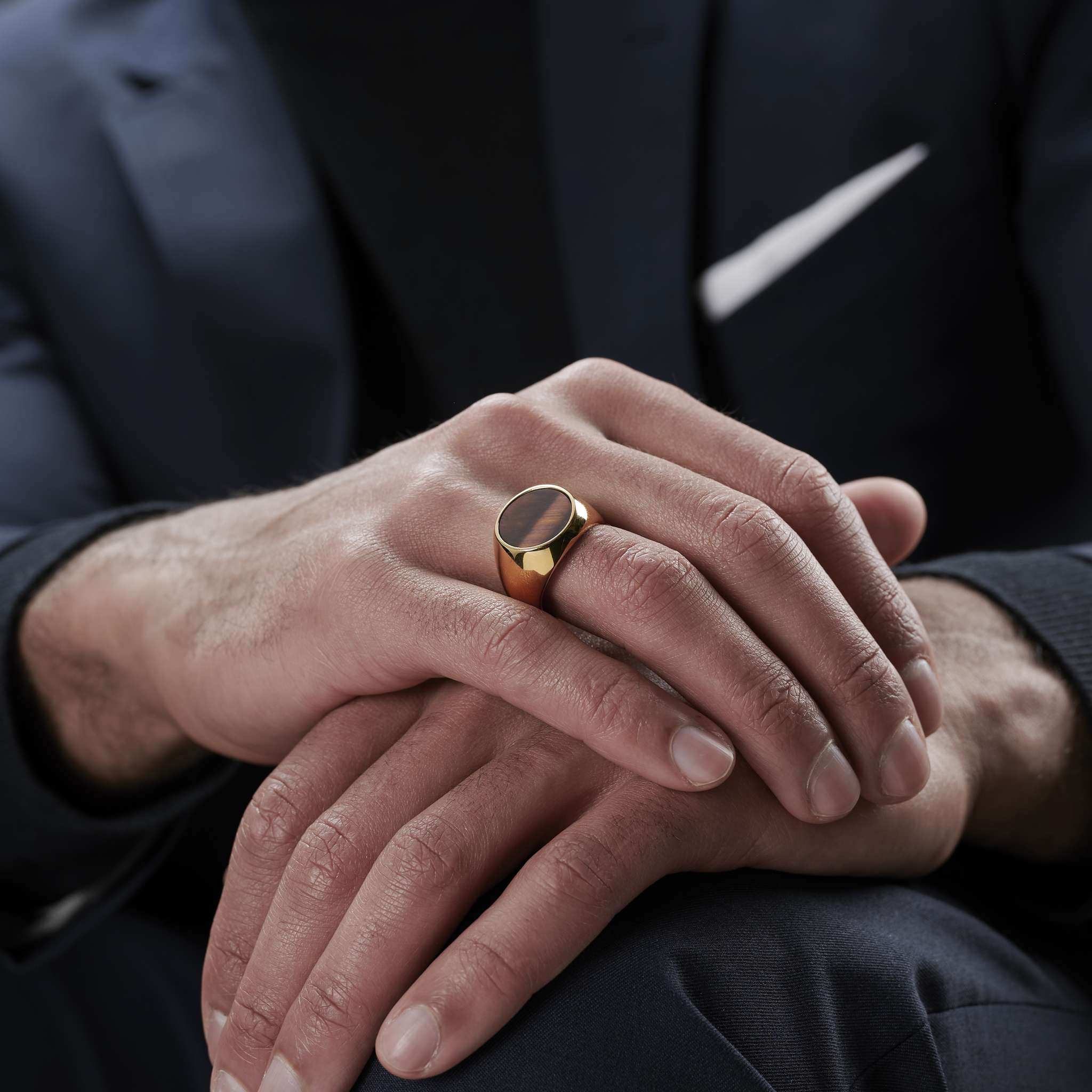 Lanty Gold-Tone Makt Ring | In stock! | Lucleon