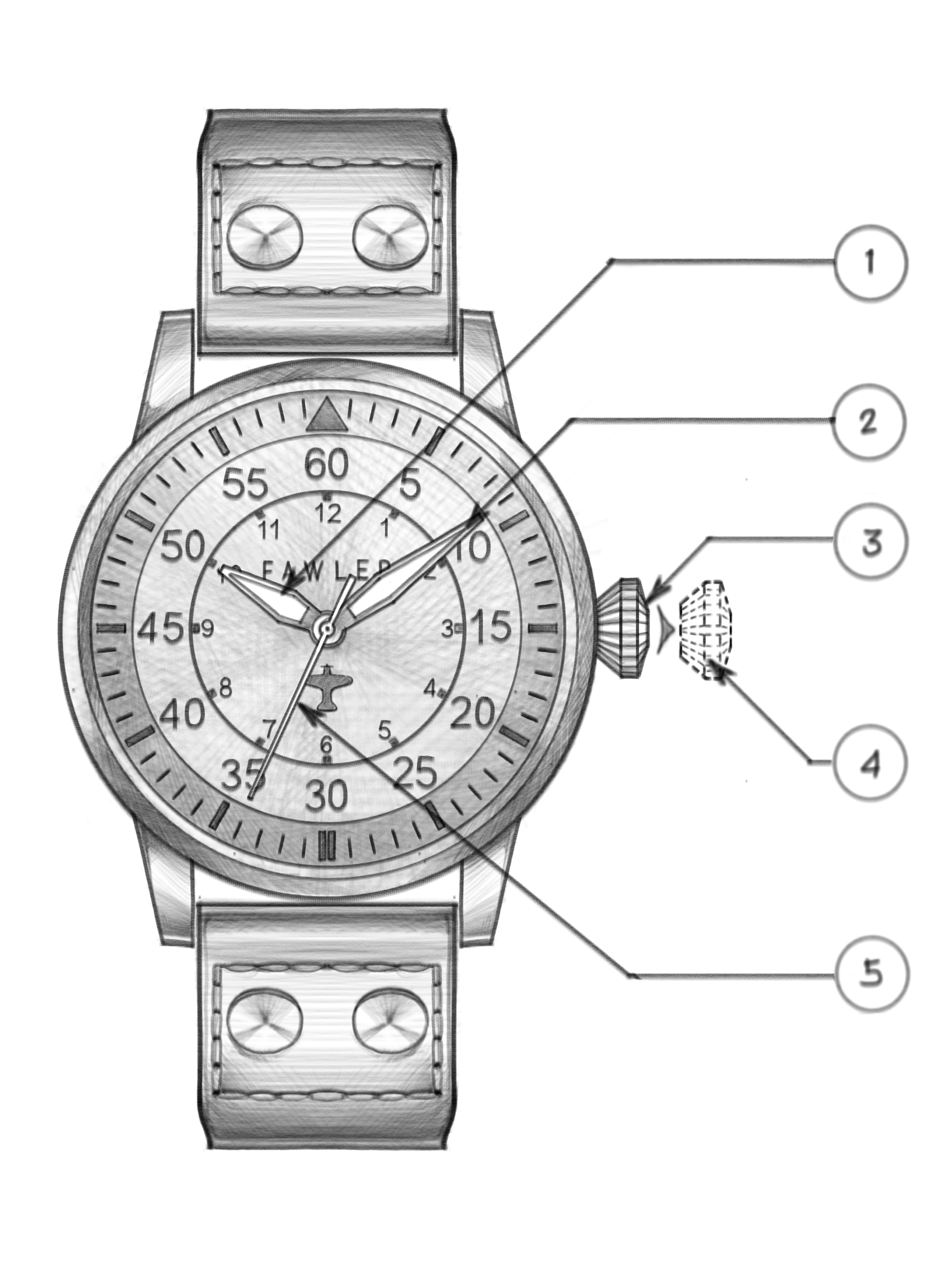 The Apollo Pilot Watch Manual