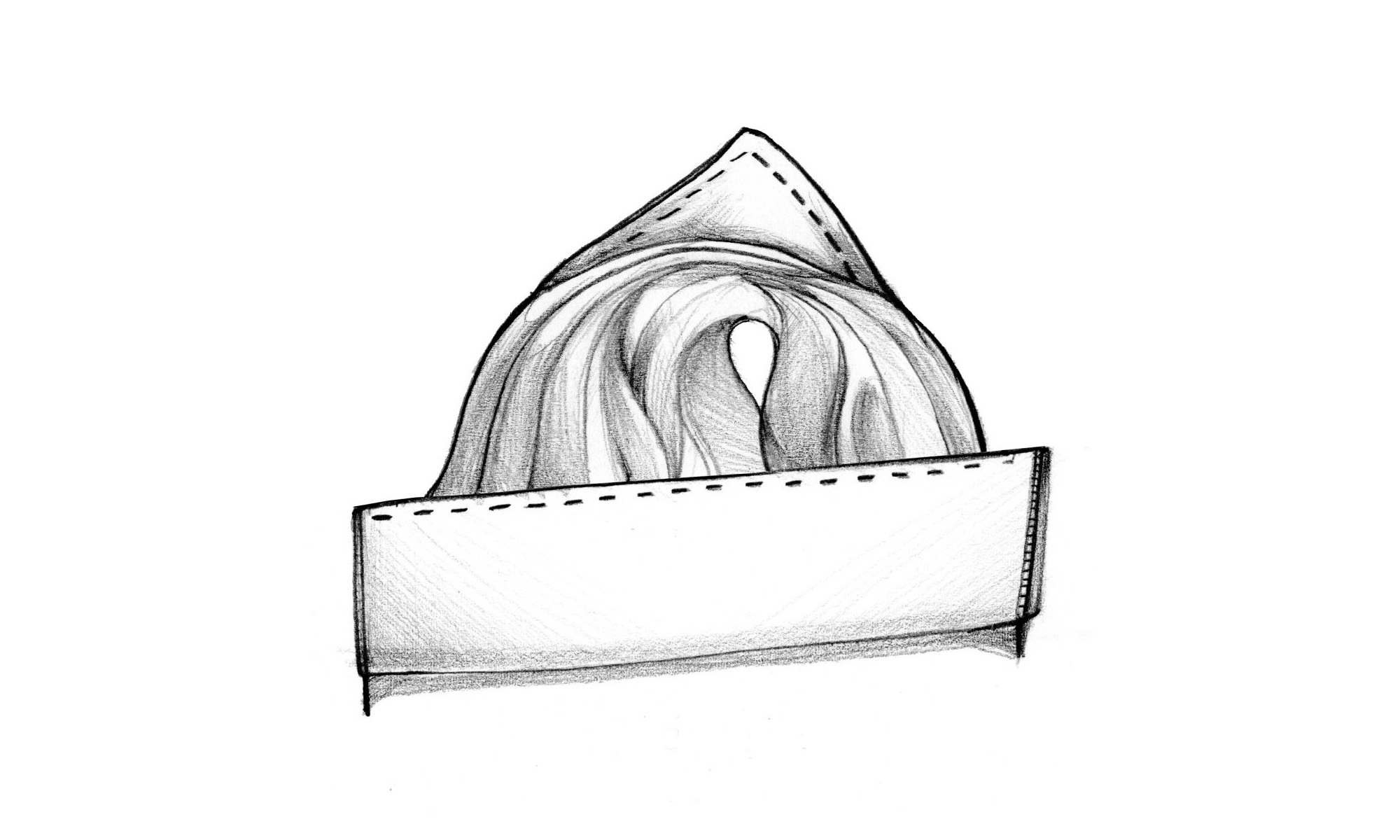 The Tidal Wave Pocket Square Fold