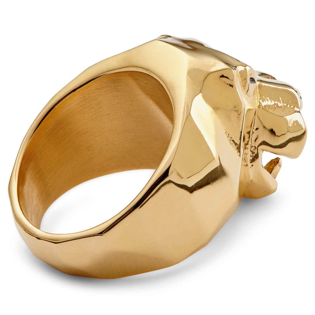 Mack | Gold-Tone Hippo Ring | In stock! | Moody Mason