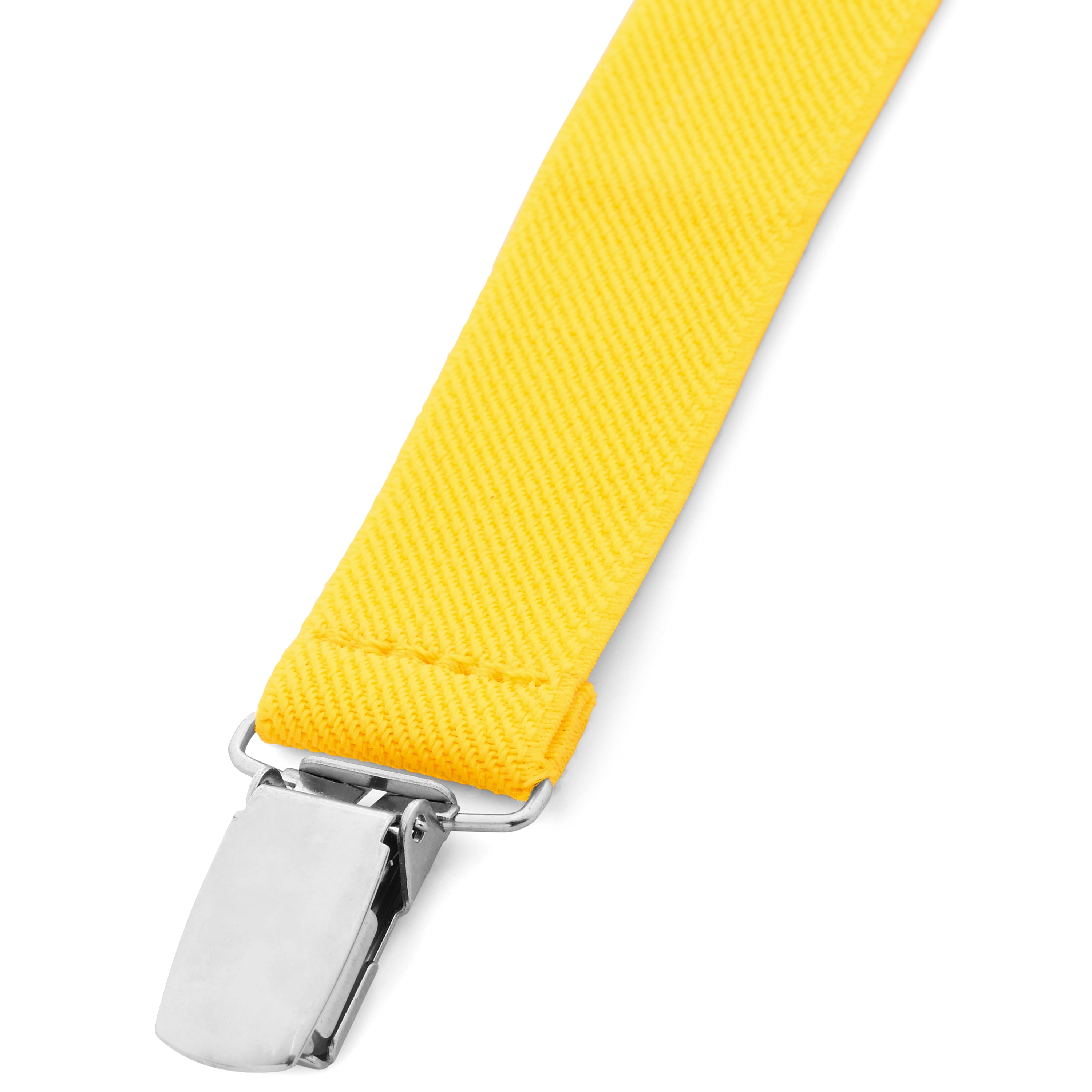 Geltonos siauros prisegamos petnešos | Sandėlyje! | Trendhim