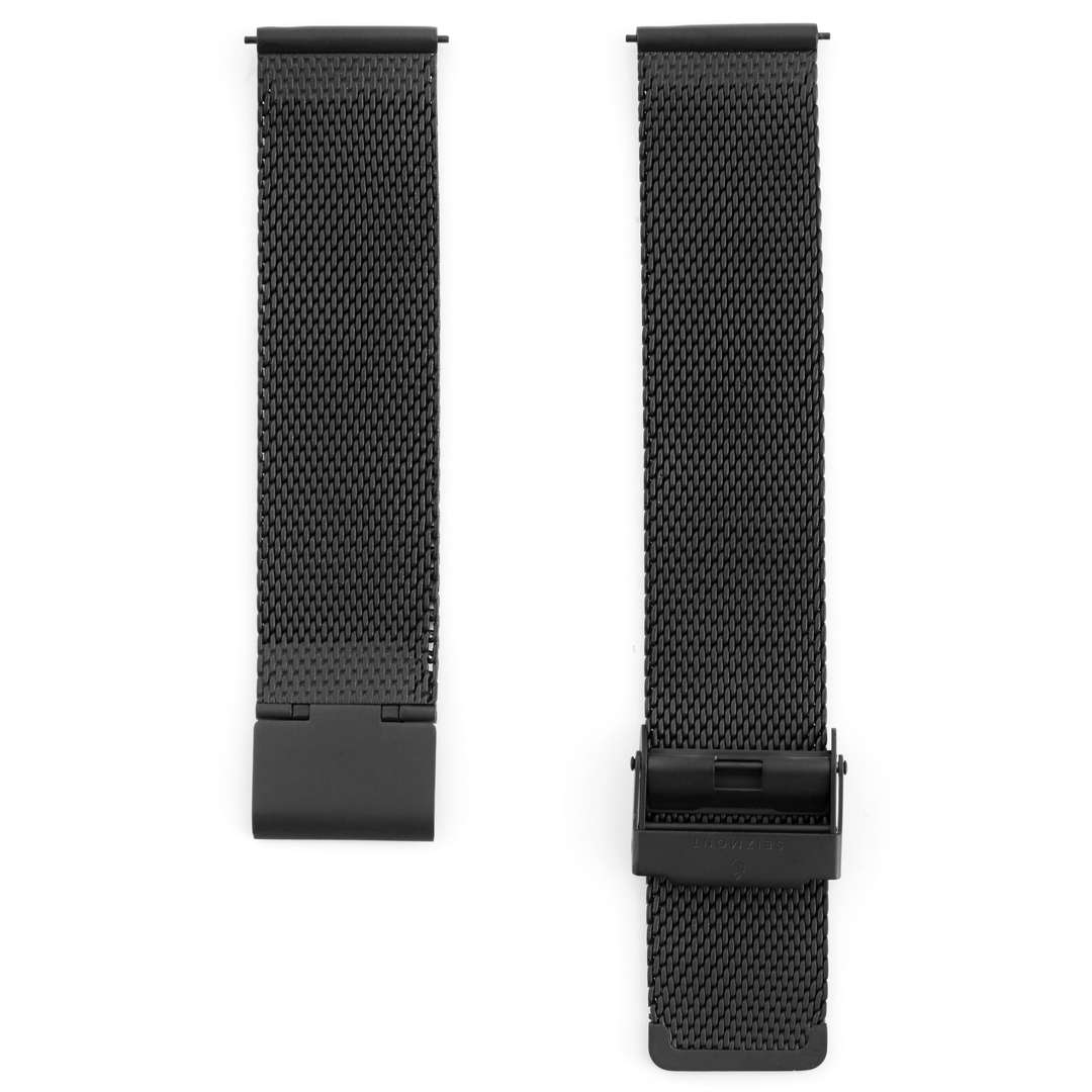 Metallic Black Chain Watch Strap | In stock! | Seizmont