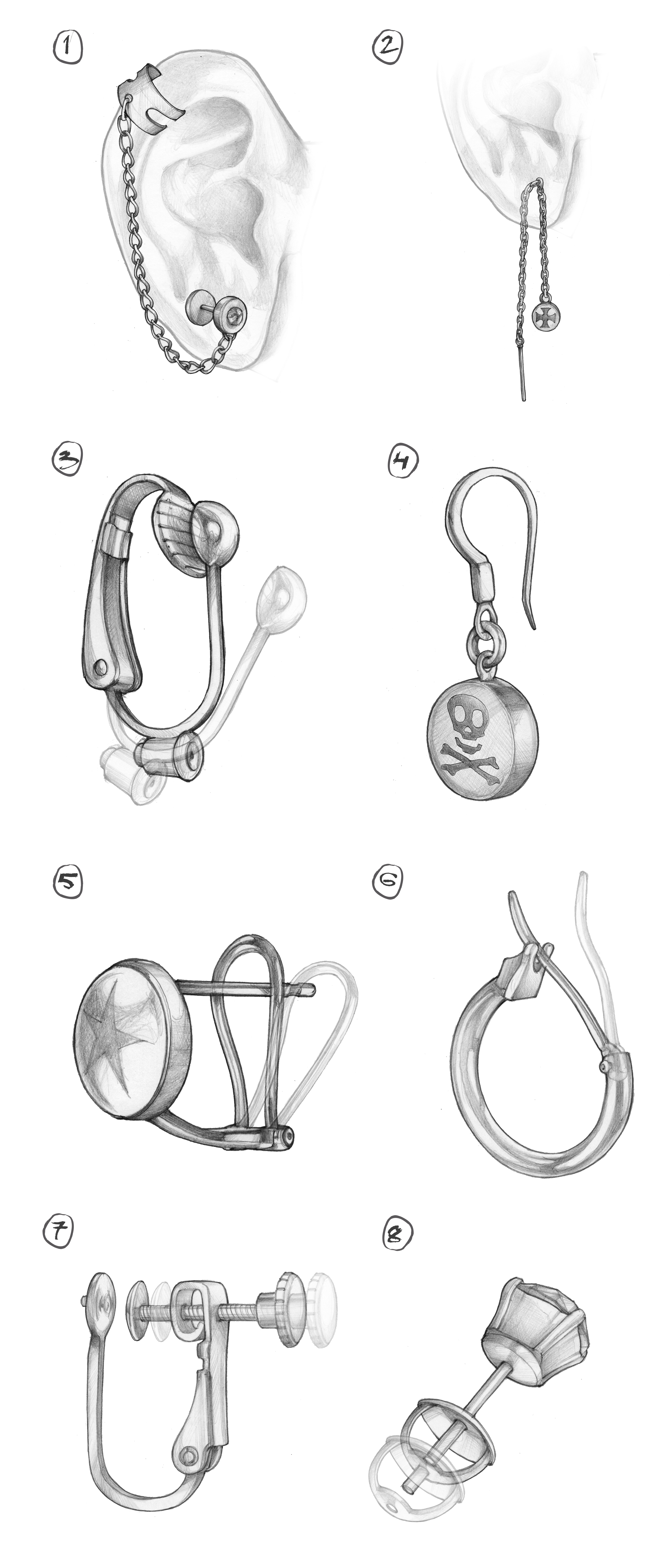 Beginner’s Guide to Men’s Earrings - When to wear & how - Trendhim