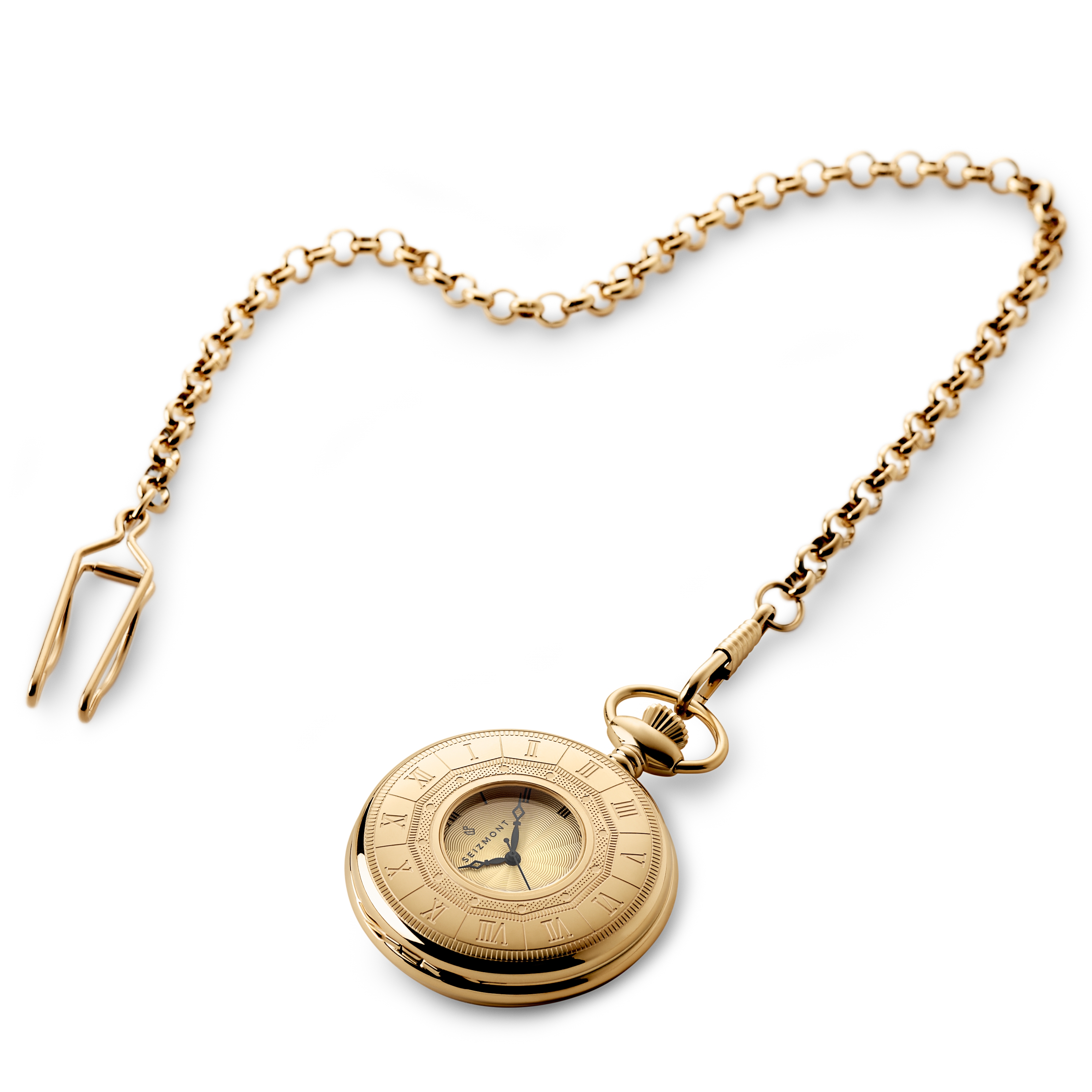Altair | Gold-tone Half Hunter Pocket Watch | In stock! | Seizmont