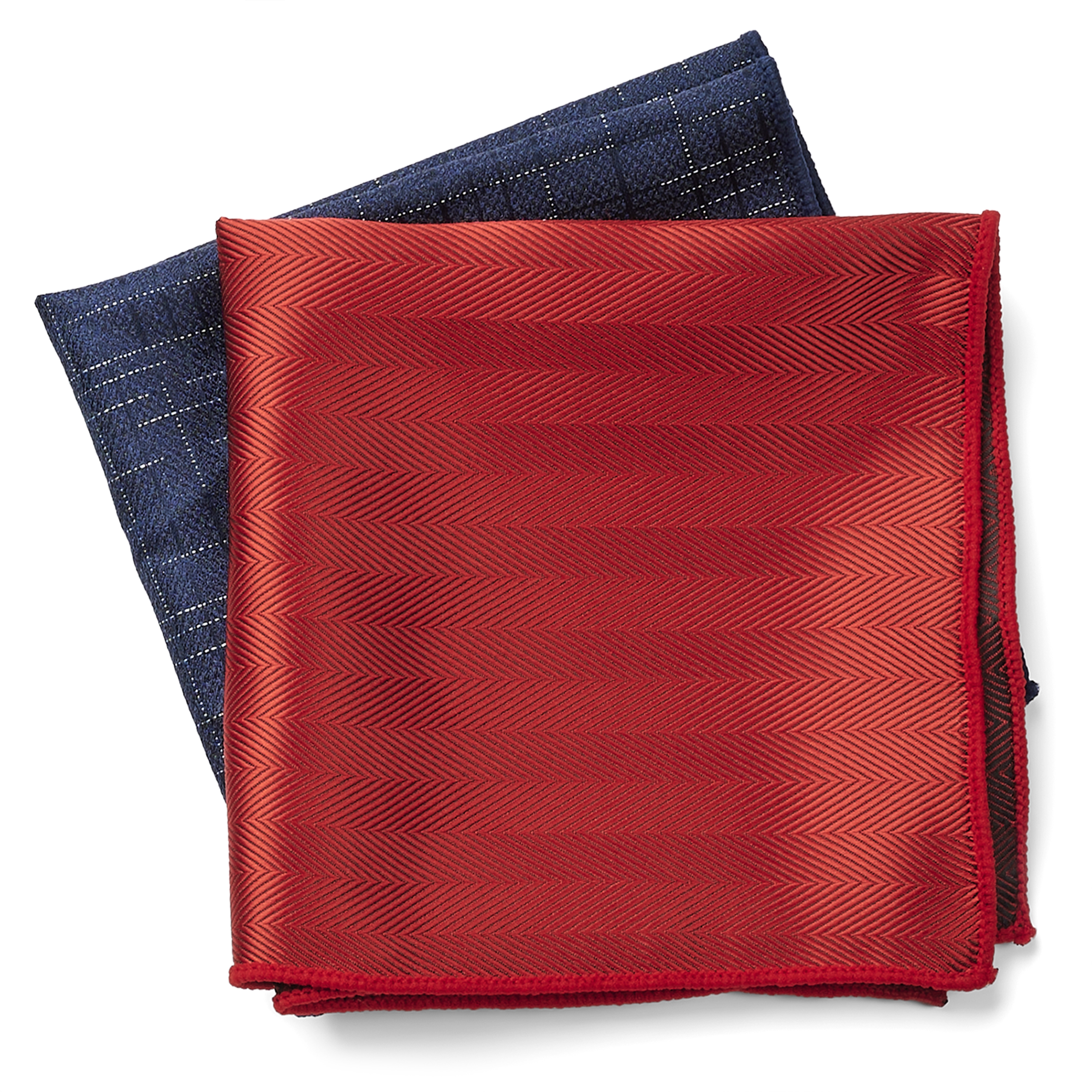 Pochette de costume rayée rouge | En stock ! | Trendhim