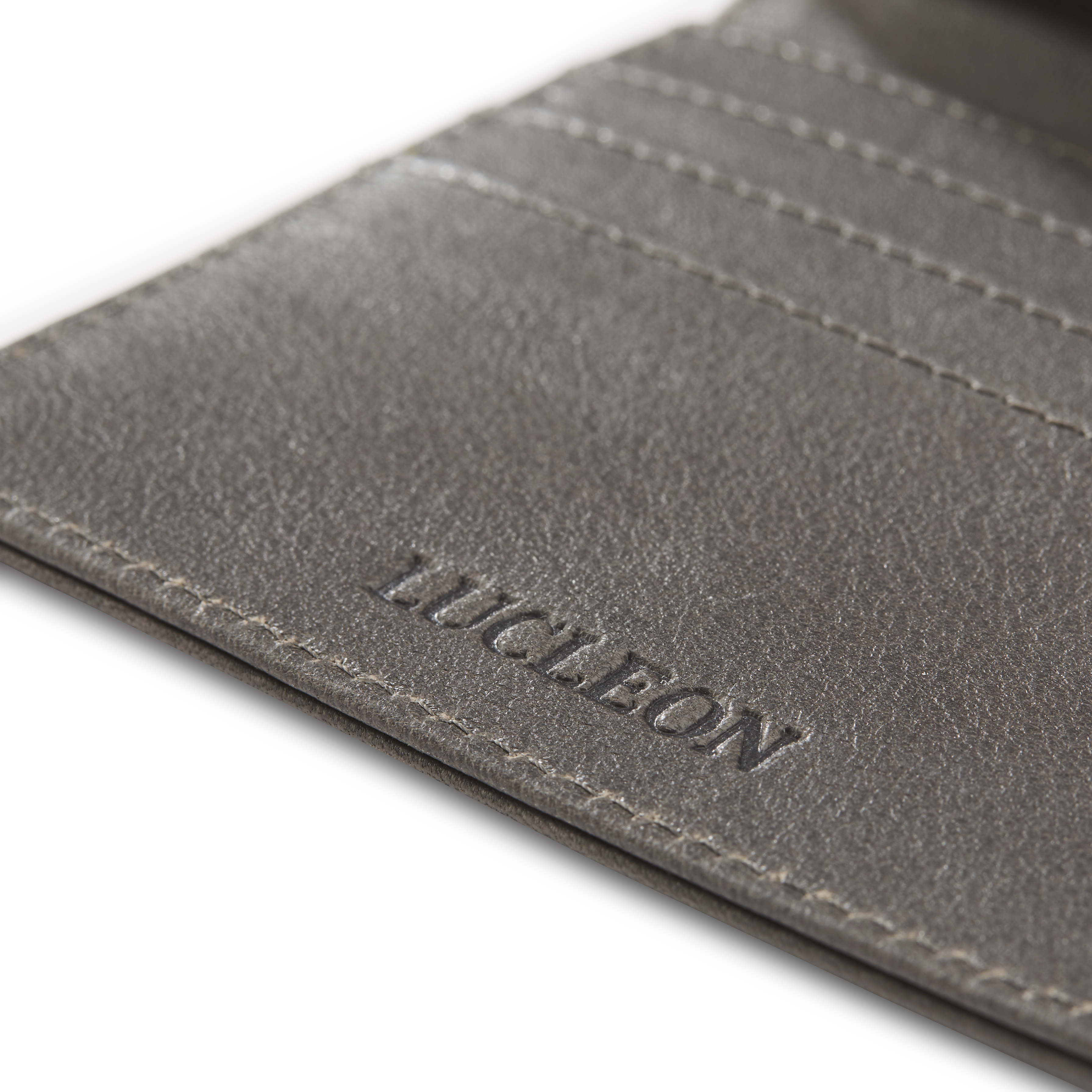 Loren Grå & Lysebrun RFID-Blokerende Læderkortholder | På lager! | Lucleon