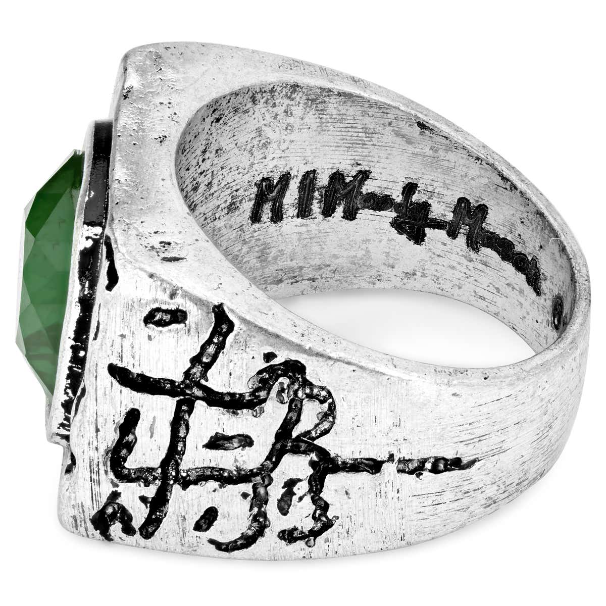 Green Misha Ring | Moody Mason | 365 day return policy