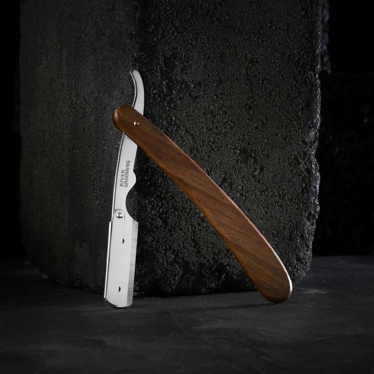 Wooden Straight Razor For Disposable Blades | In stock! | River Grooming
