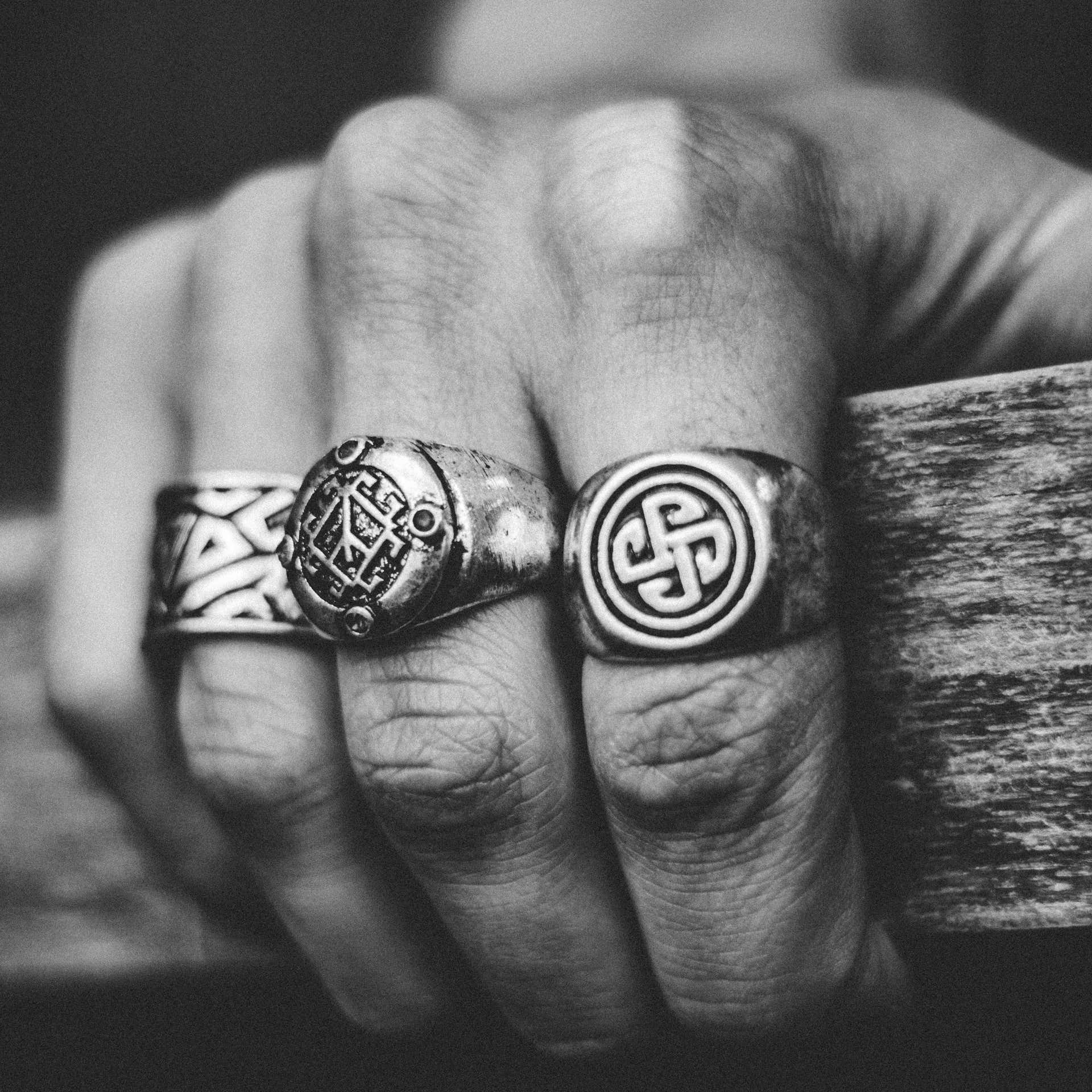 Red Mardigan Ring | Moody Mason | 365 day return policy