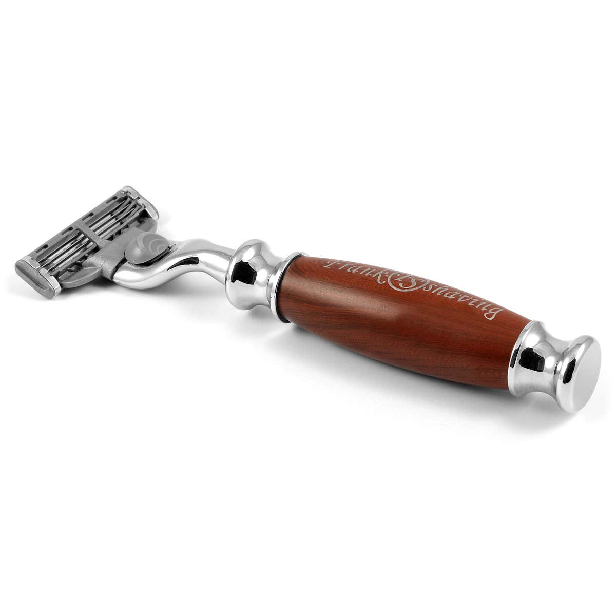 Brown Wooden Razor | In stock! | Frank Shaving