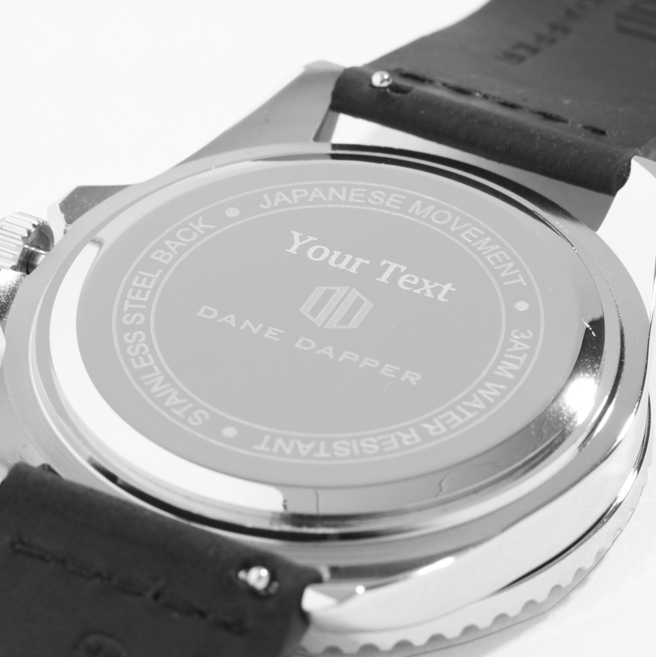 Hoc | Silver-tone Stainless Steel Half Dial Watch | In stock! | Otsu