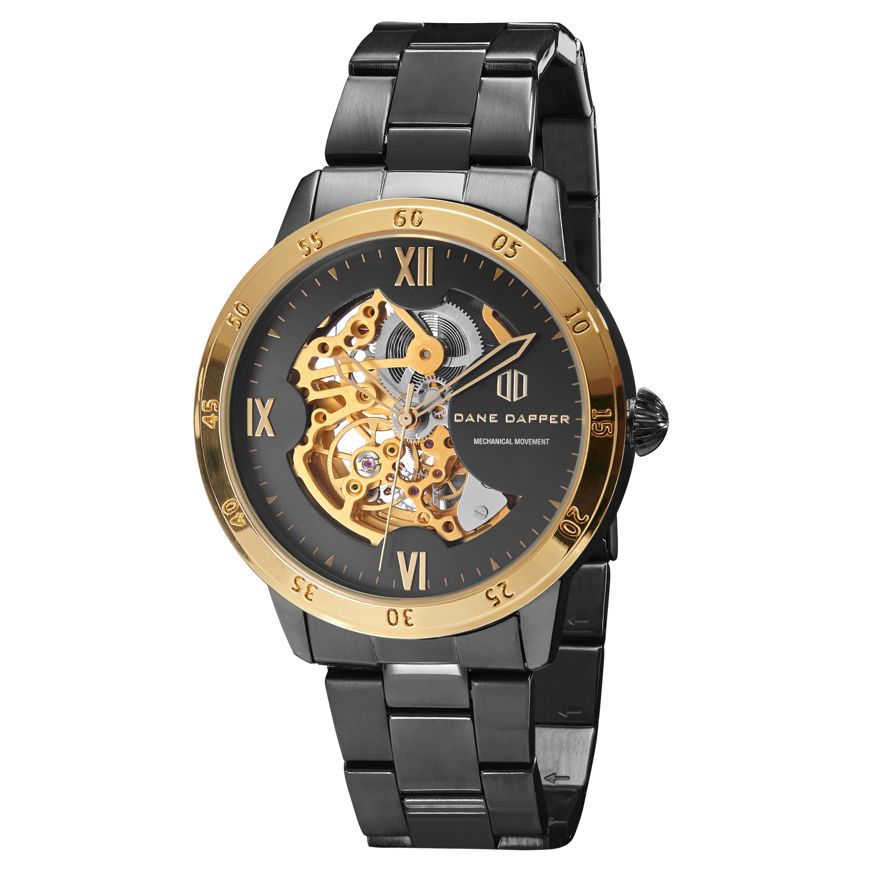 Gold-Tone & Black Dante Watch | In stock! | Apothecary87