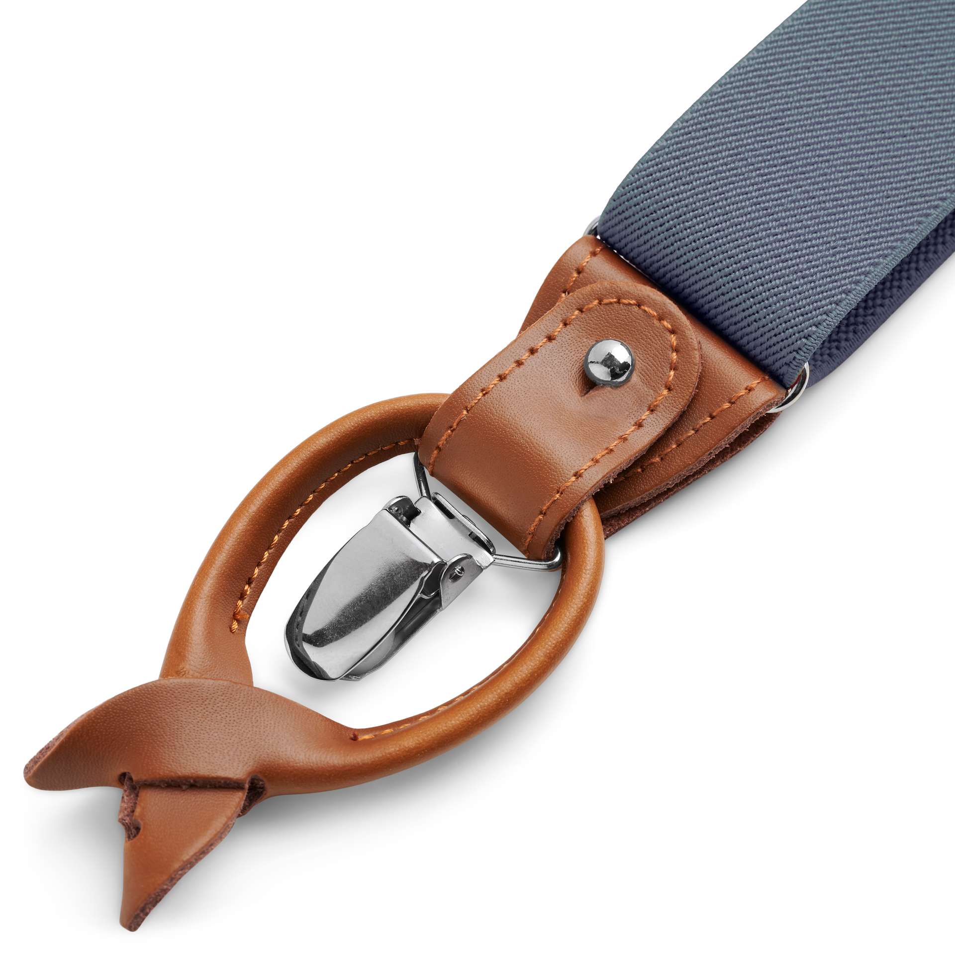 Wide Light Blue Convertible Braces | In stock! | Trendhim