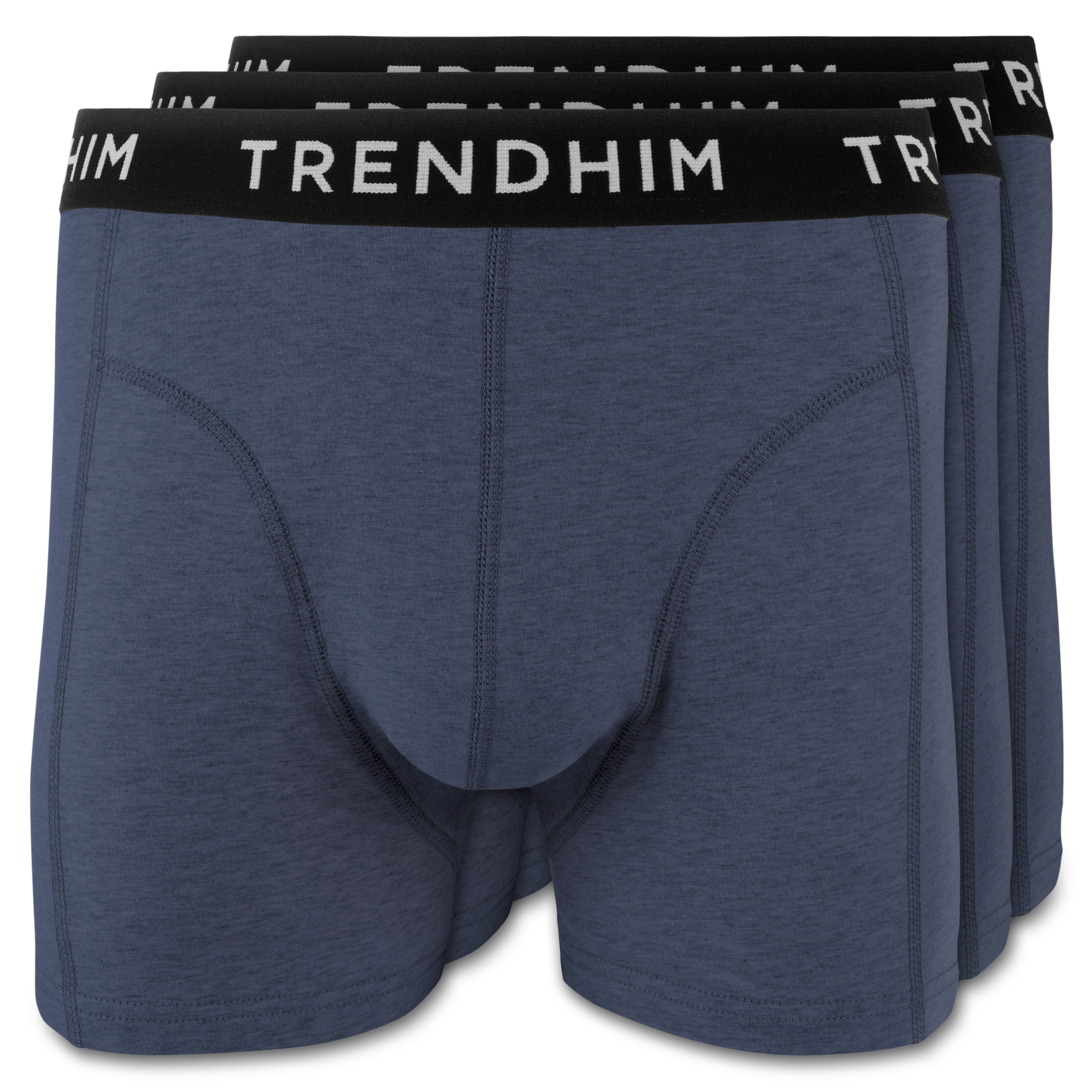FlexFeel | 3-Pack Royal Blue Cotton Boxer Briefs | In stock! | Trendhim