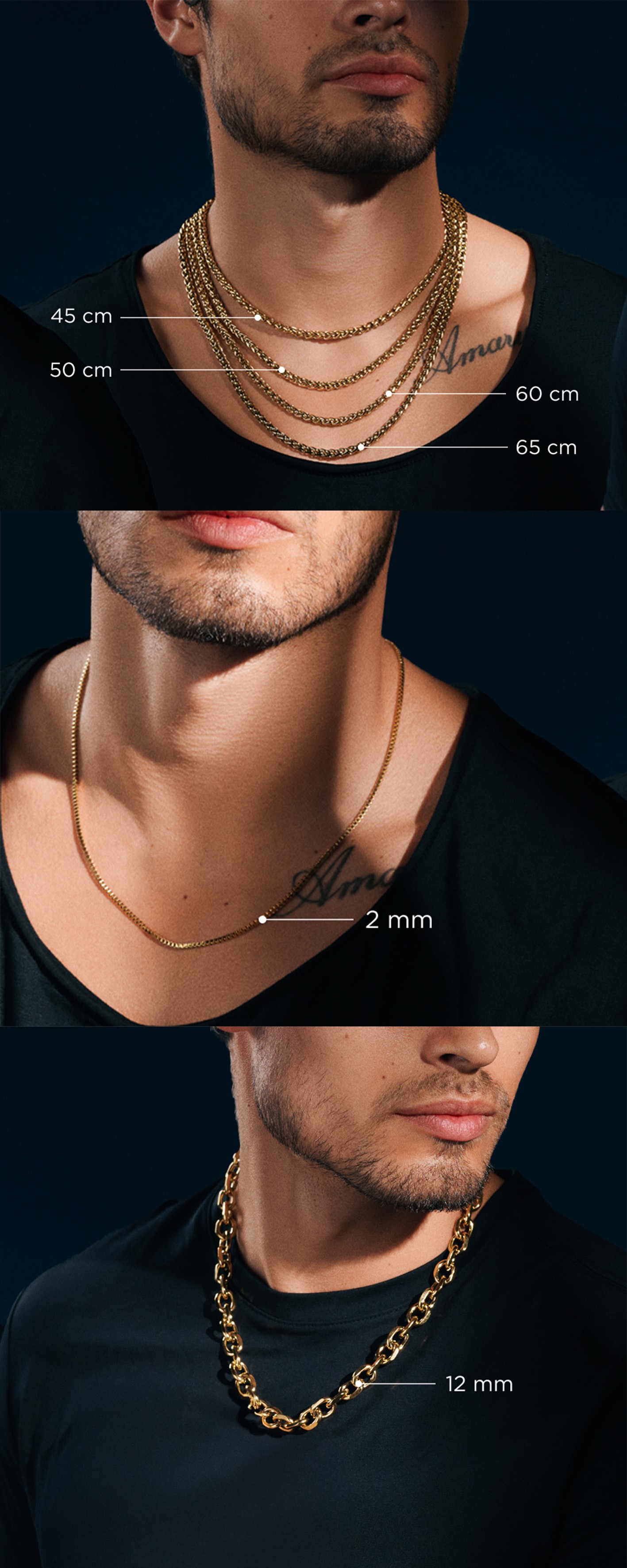 Los 9 tipos de cadenas de collares y eslabones de cadena más populares ...