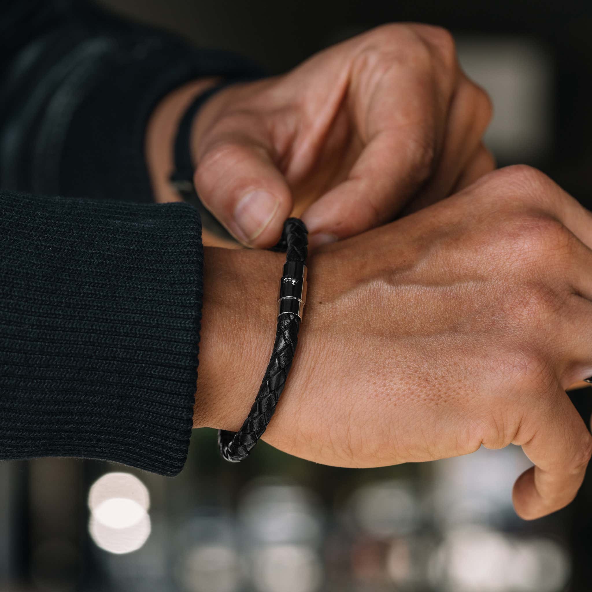 Bolo Leather Bracelet For Men | In stock! | Fort Tempus