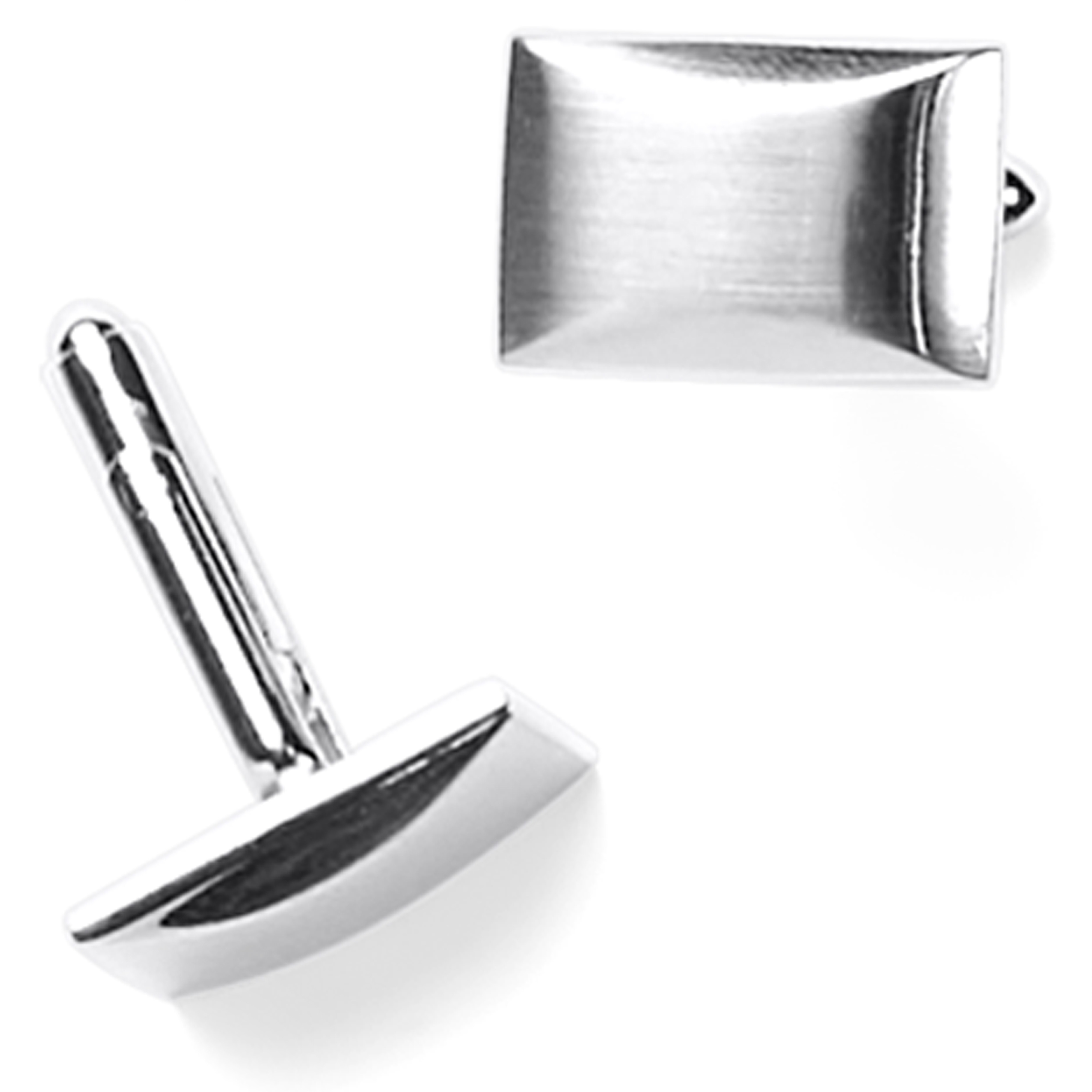 Silver-Tone Square Cufflinks | In stock! | Trendhim