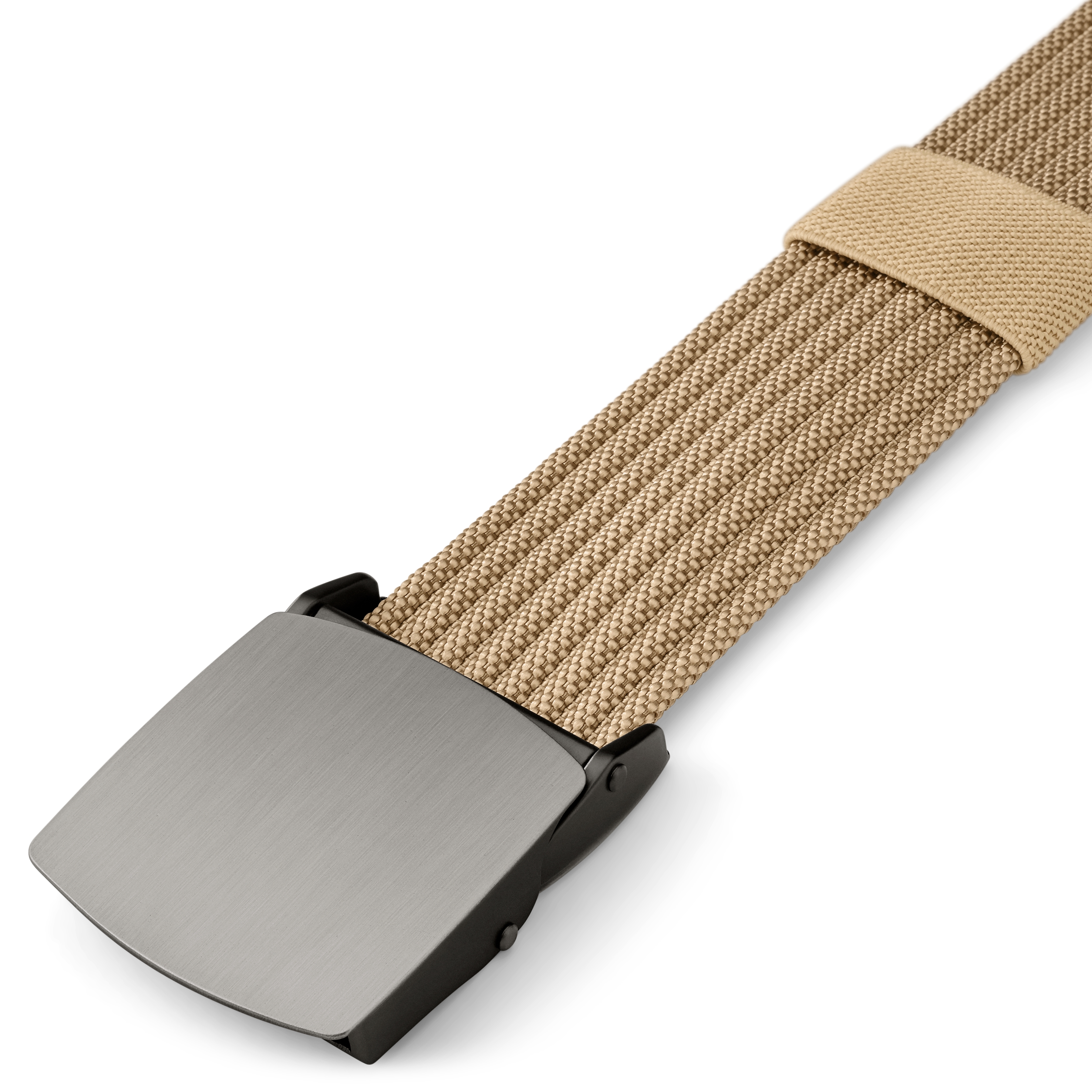 Beige Auto-lock Canvas Belt | In stock! | Trendhim