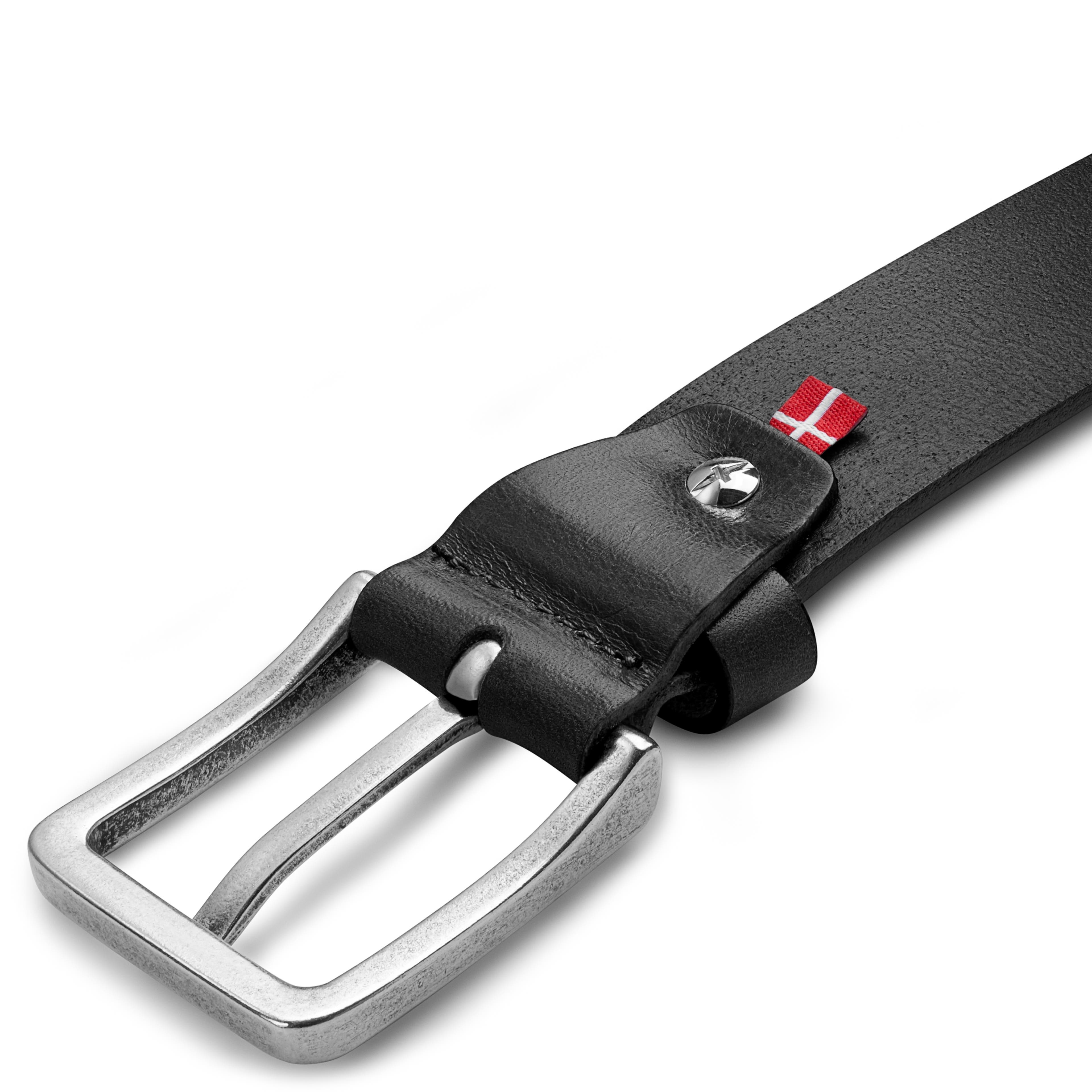 Vincio | Black Full Grain Leather Belt | In stock! | BSWK Vincio | Black Full Grain Leather Belt | In stock! | BSWK