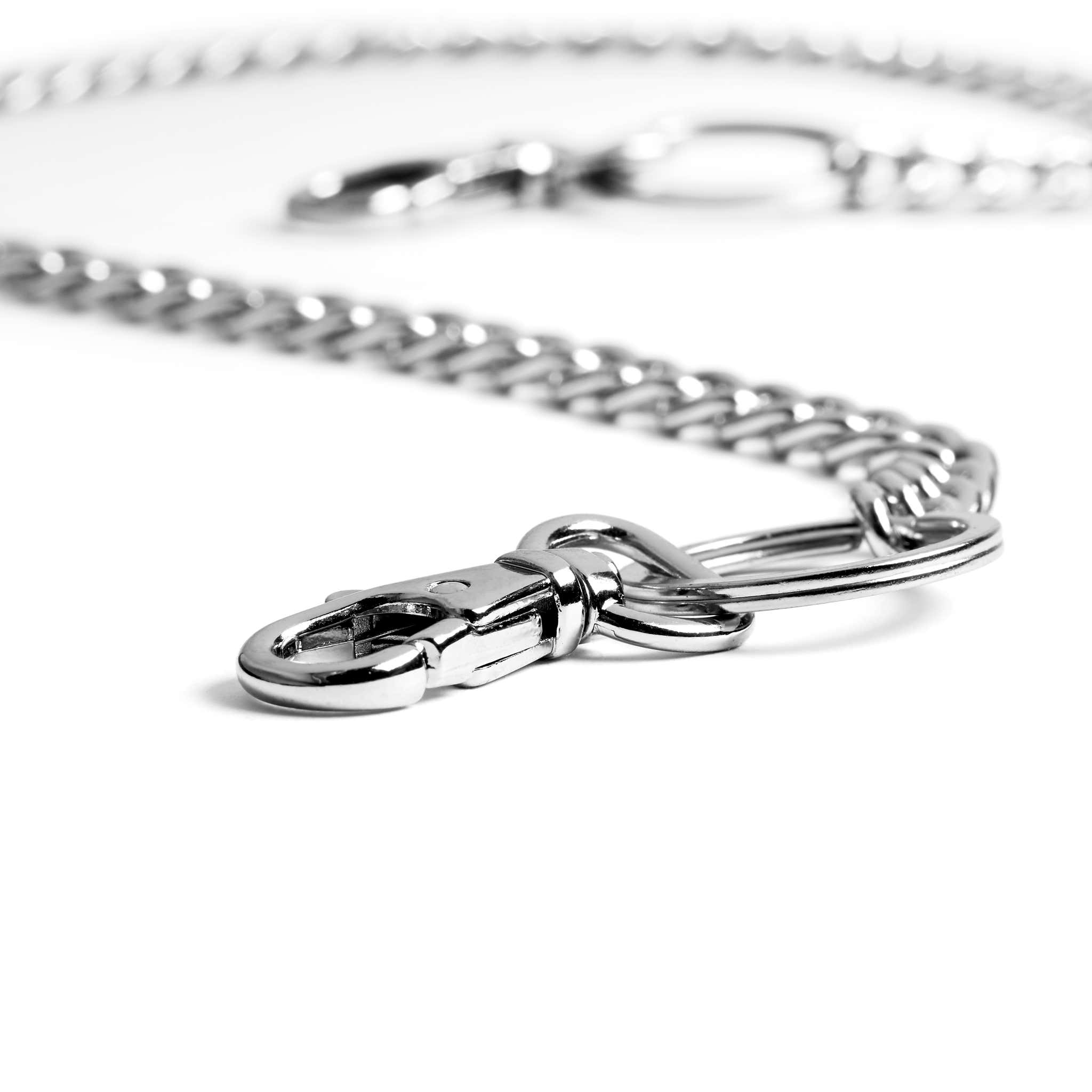 Silver-Tone Steel Wallet Chain | In stock! | Collin Rowe